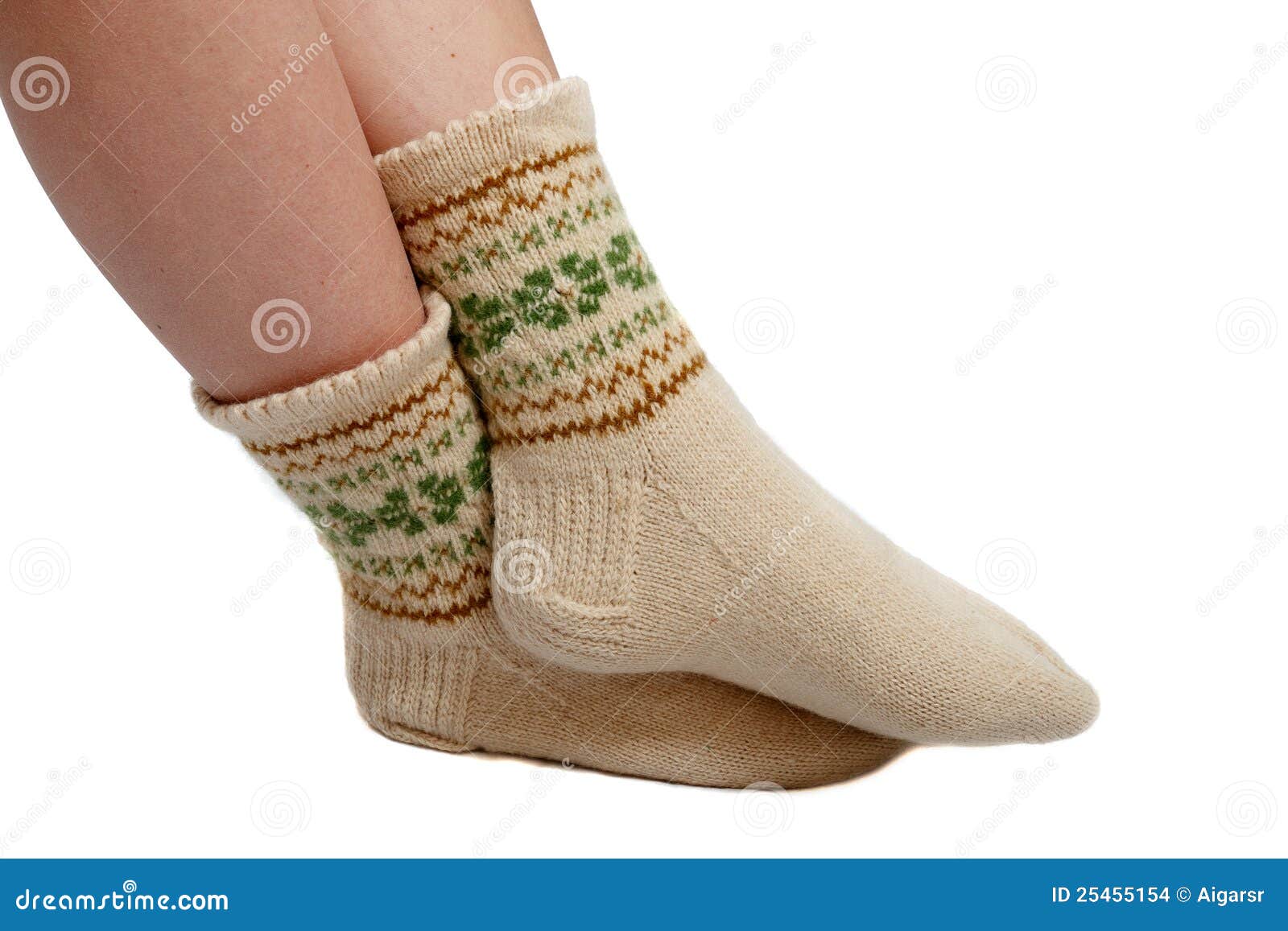 Handmade wool socks stock photo. Image of cute, white - 25455154