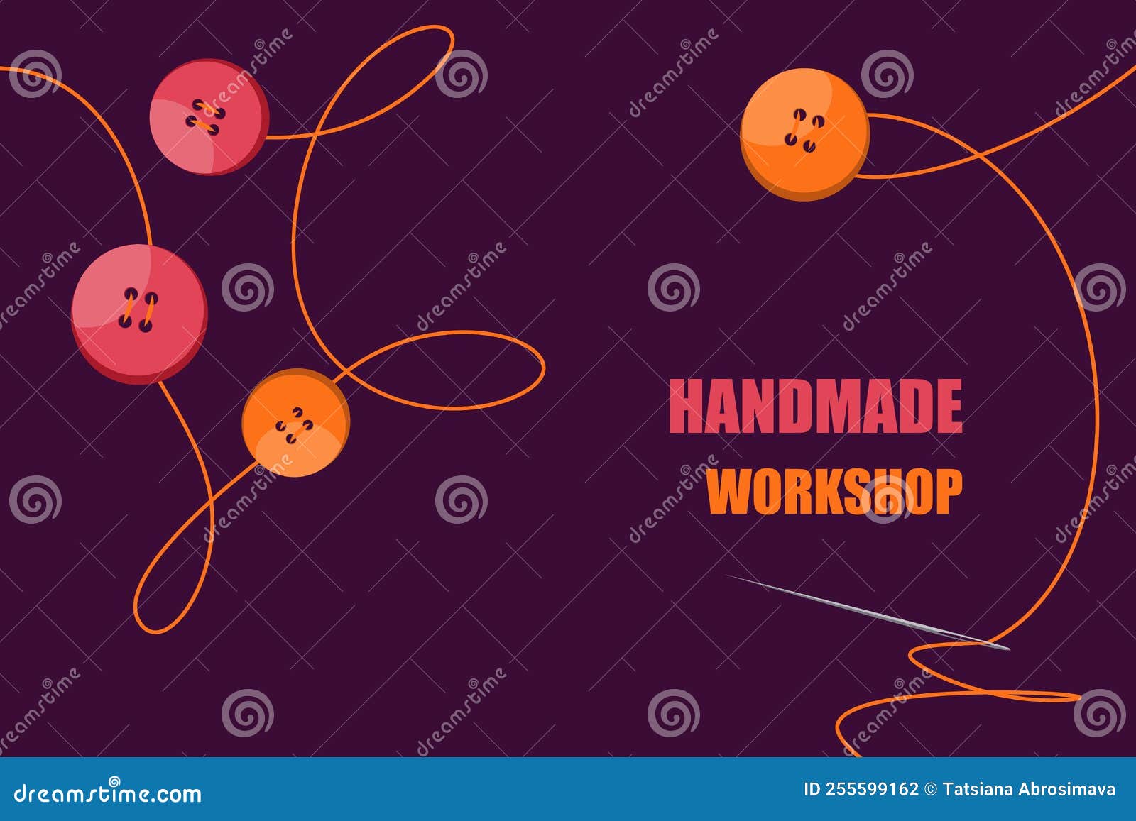 Handmade Workshop.Banner Design for a Sewing Studio, Tailor S Workshop ...