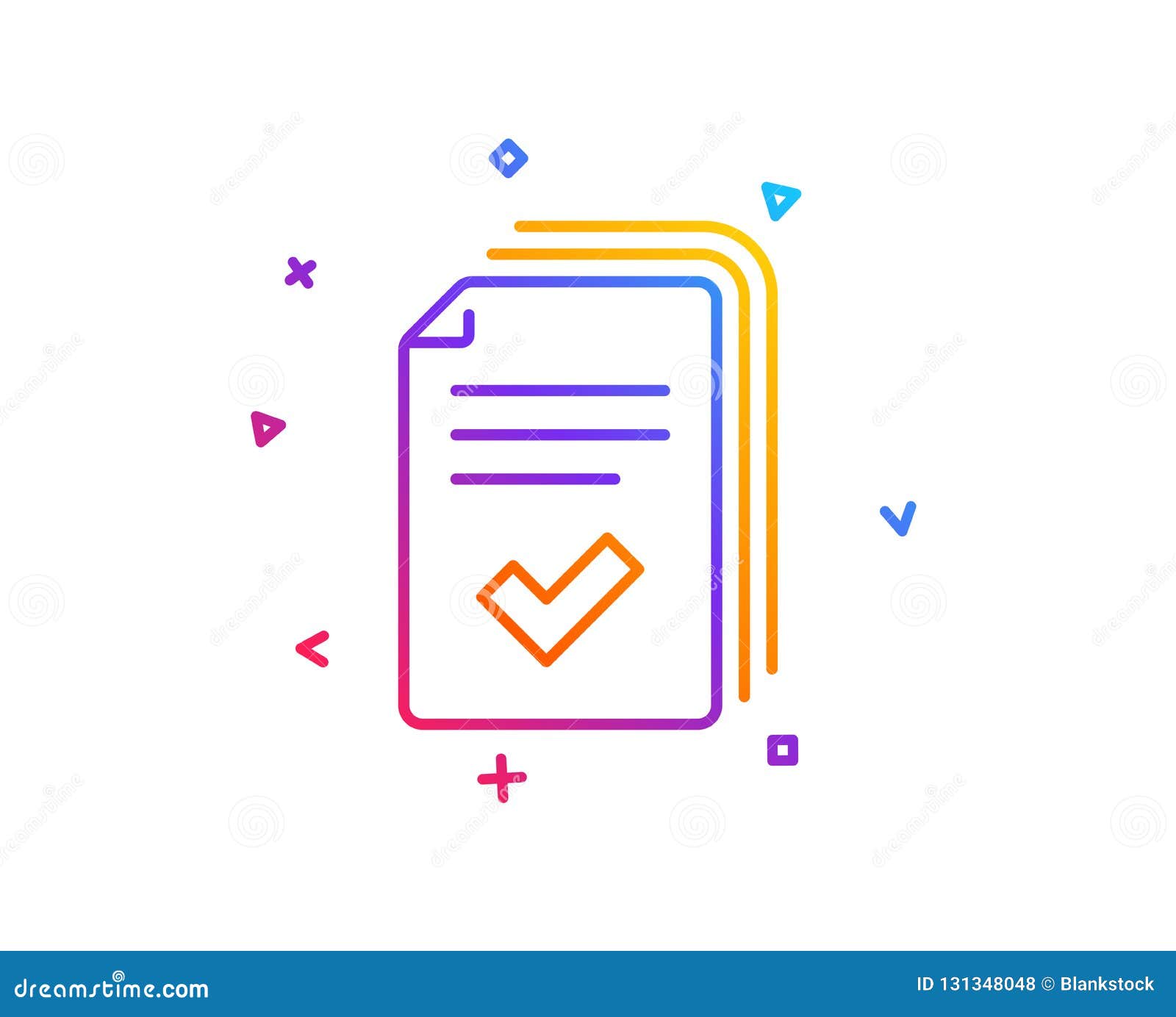 Handout Icon. Documents Example Sign. Vector | CartoonDealer.com #136544066