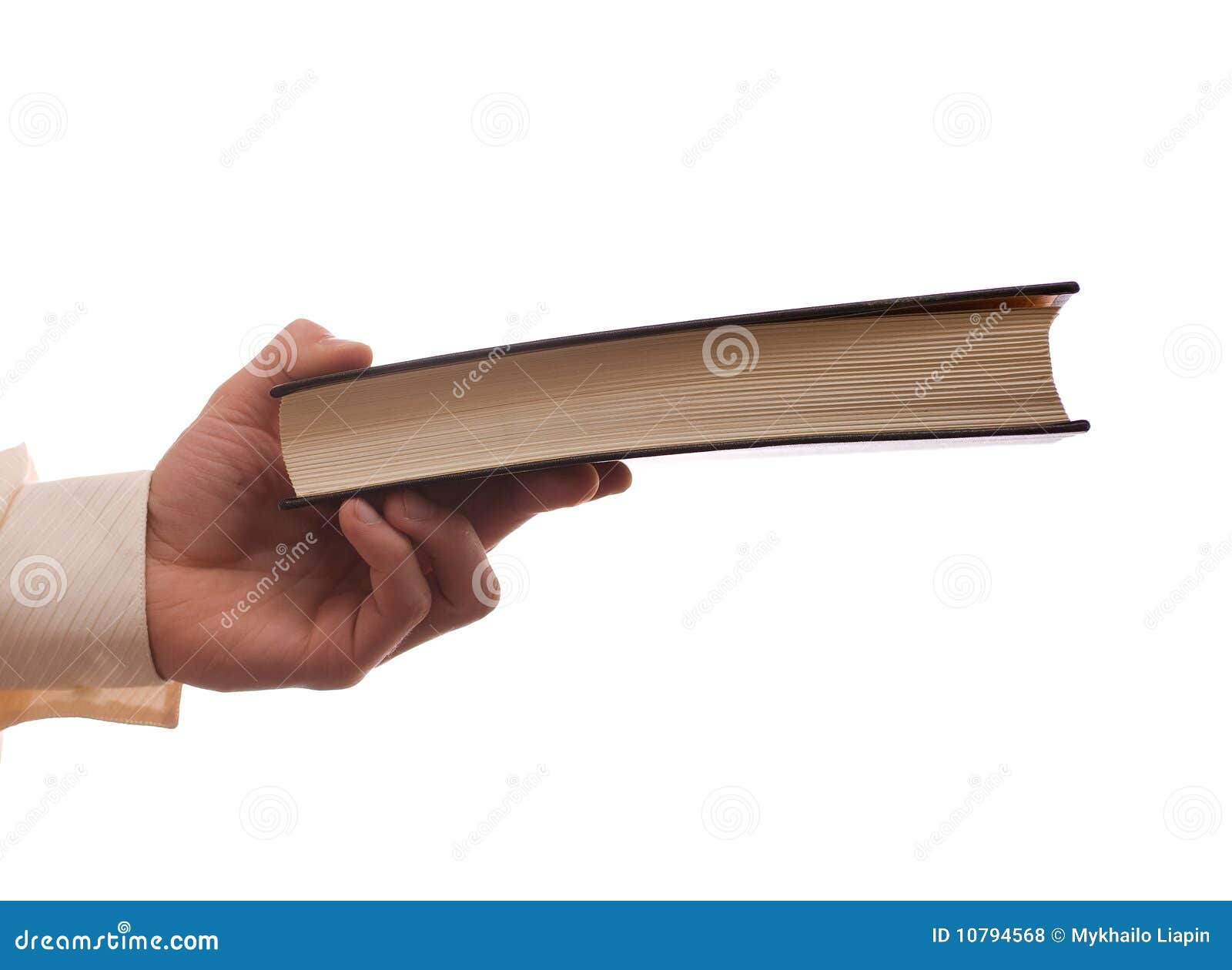 Handover a book stock photo. Image of isolated, ideas - 10794568