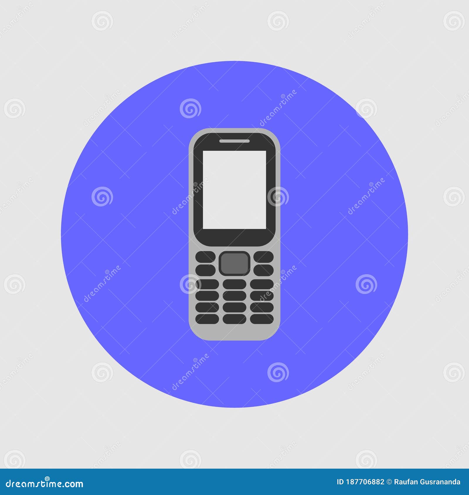 Handphone or Smartphone Icon Illustration Design Stock Vector ...