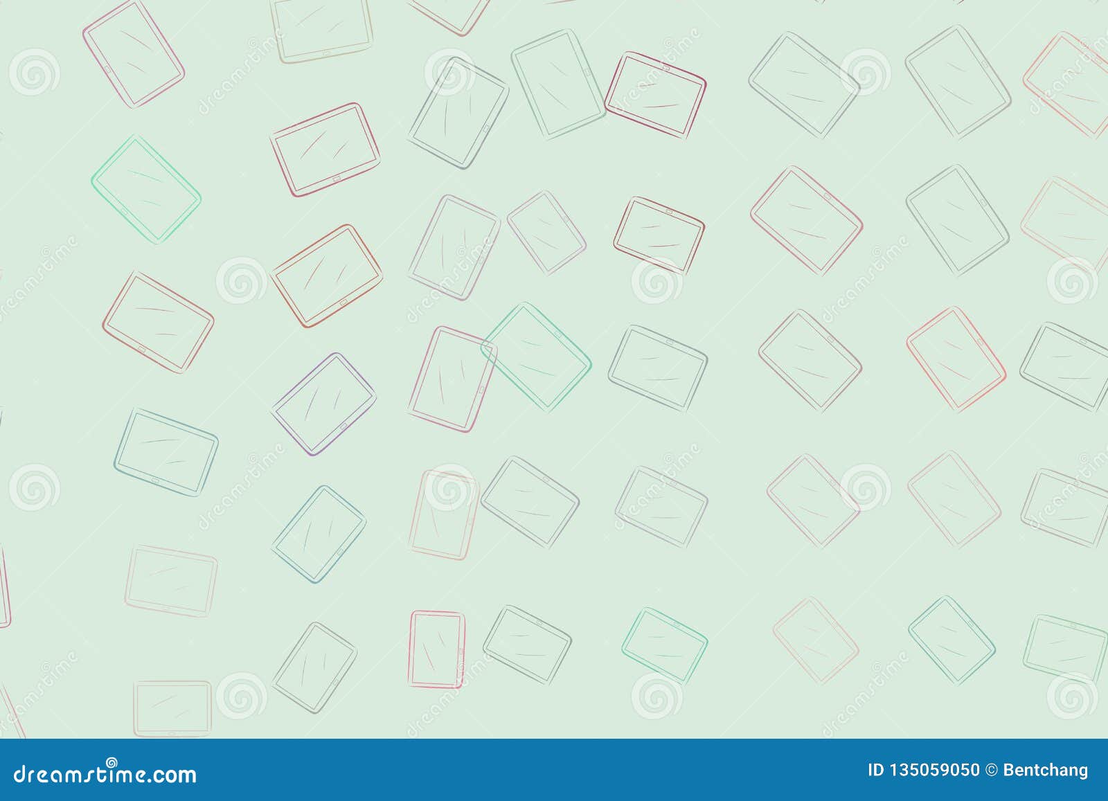 Handphone or Mobilephone Abstract, Hand Drawn Texture, Backdrop or ...