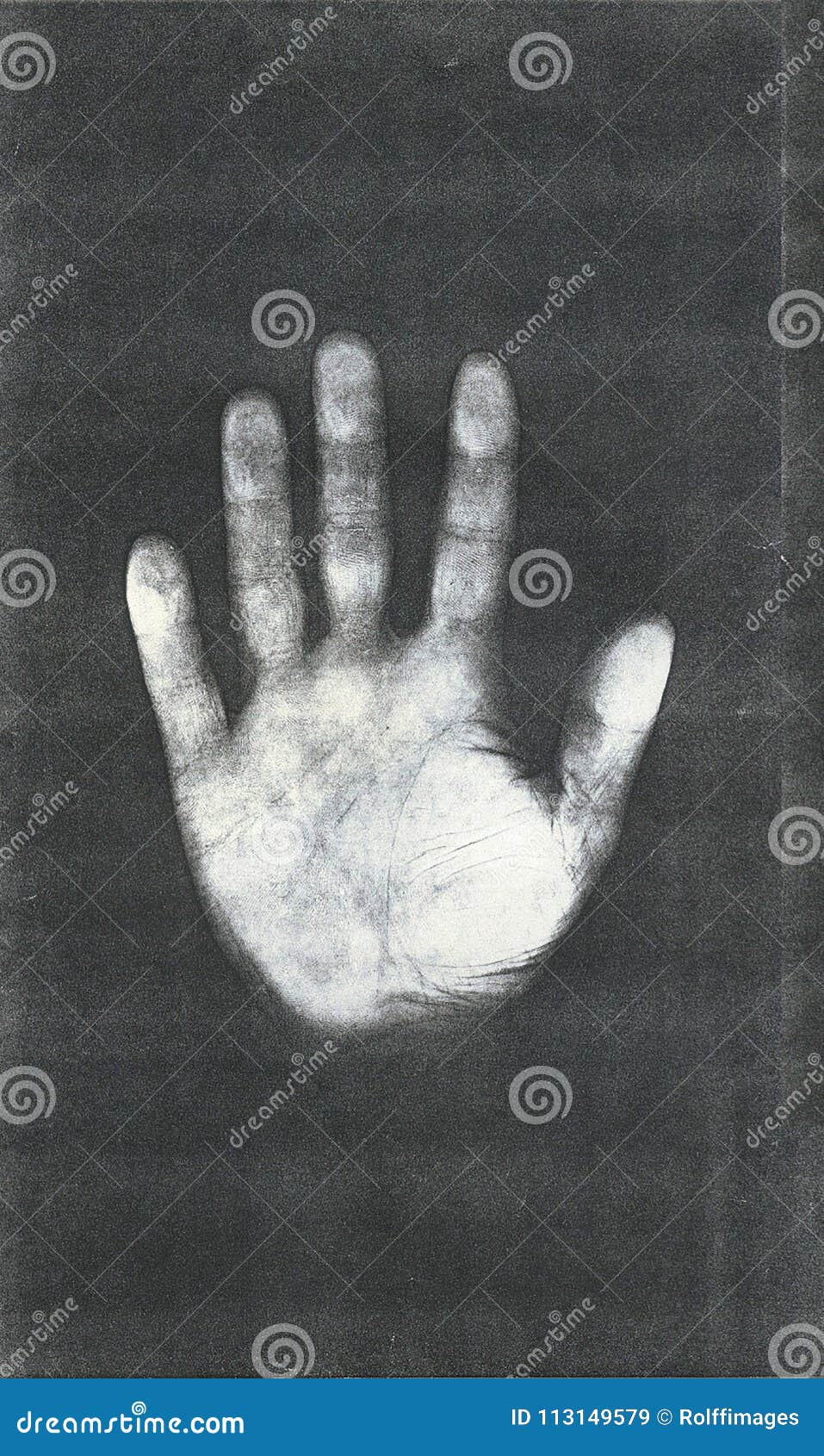 Handprint stock illustration. Illustration of handprint - 113149579