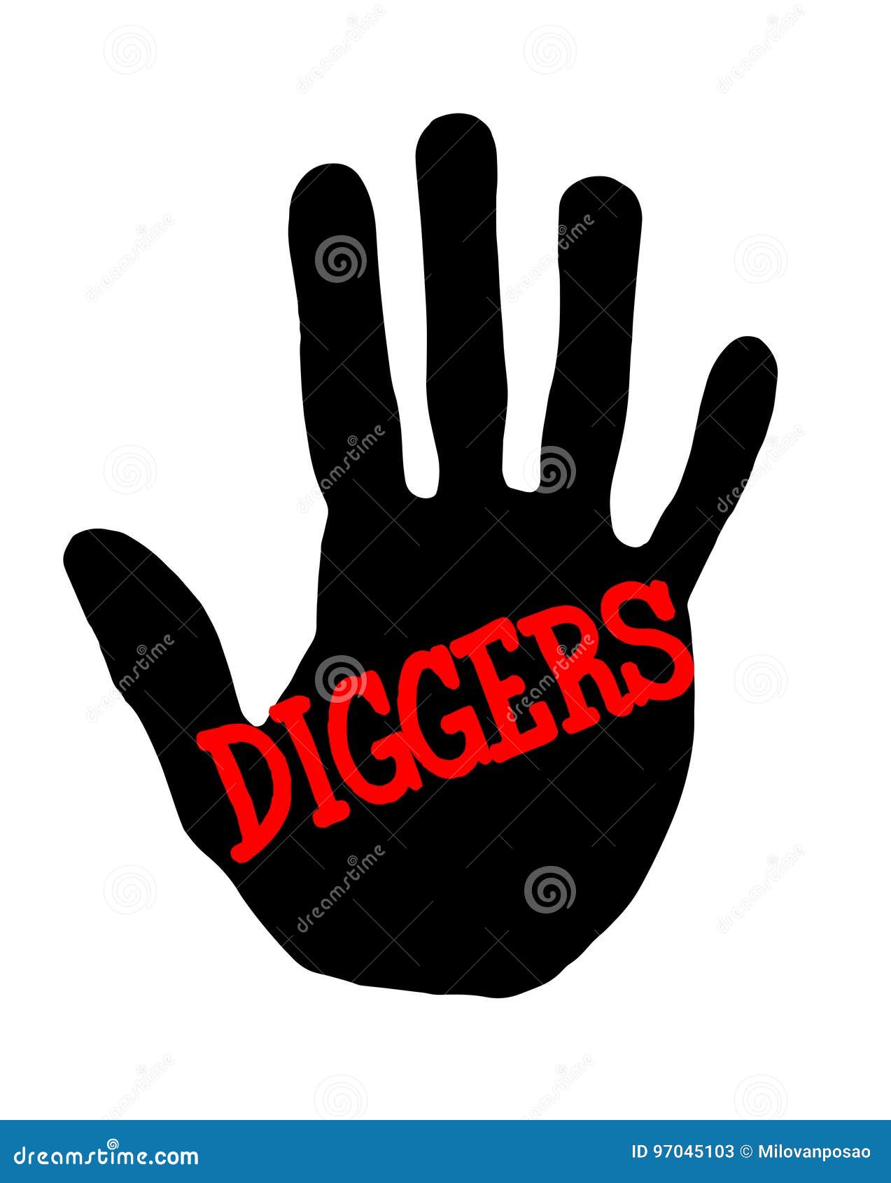 Diggers In Tunnel. Golden Miners Find Minerals And Making Deep Tunnel ...