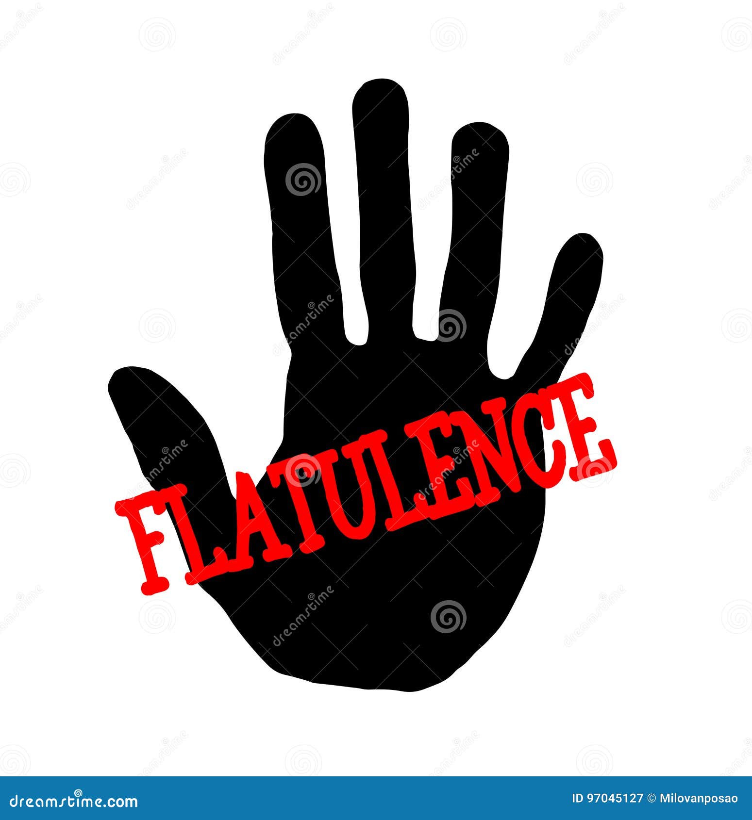 Handprint Flatulence Stock Illustrations – 1 Handprint Flatulence Stock ...