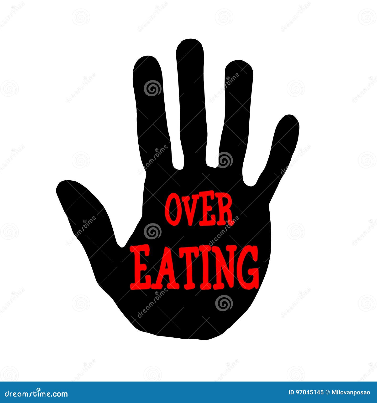 Over Eating And Painful Human Condition, Pictured As A Wooden Human ...