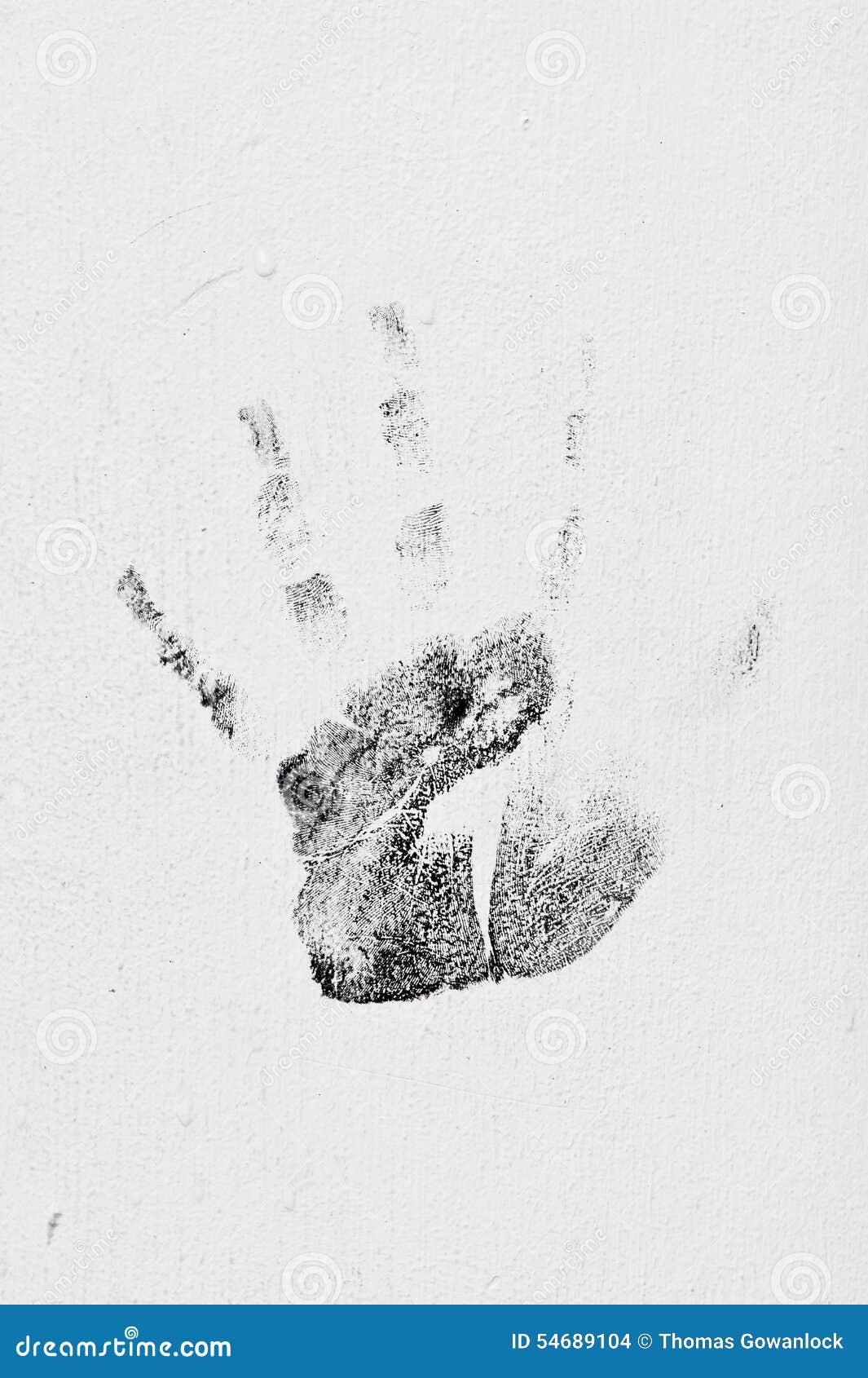 A Handprint As Graffiti Stock Photography | CartoonDealer.com #32203148