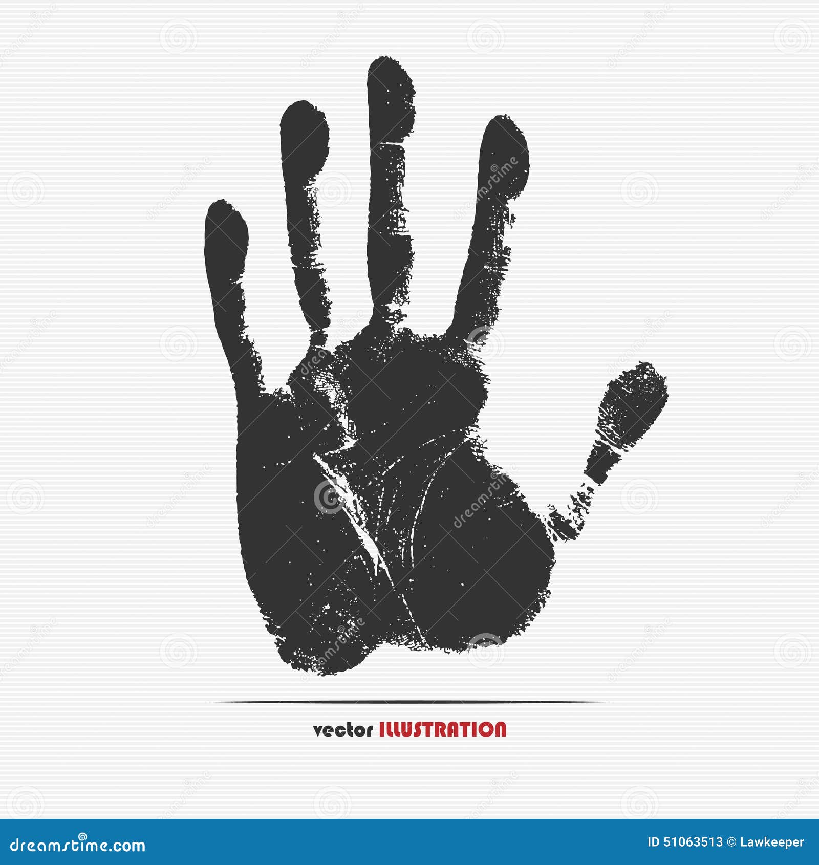 Handprint Vector Free Download