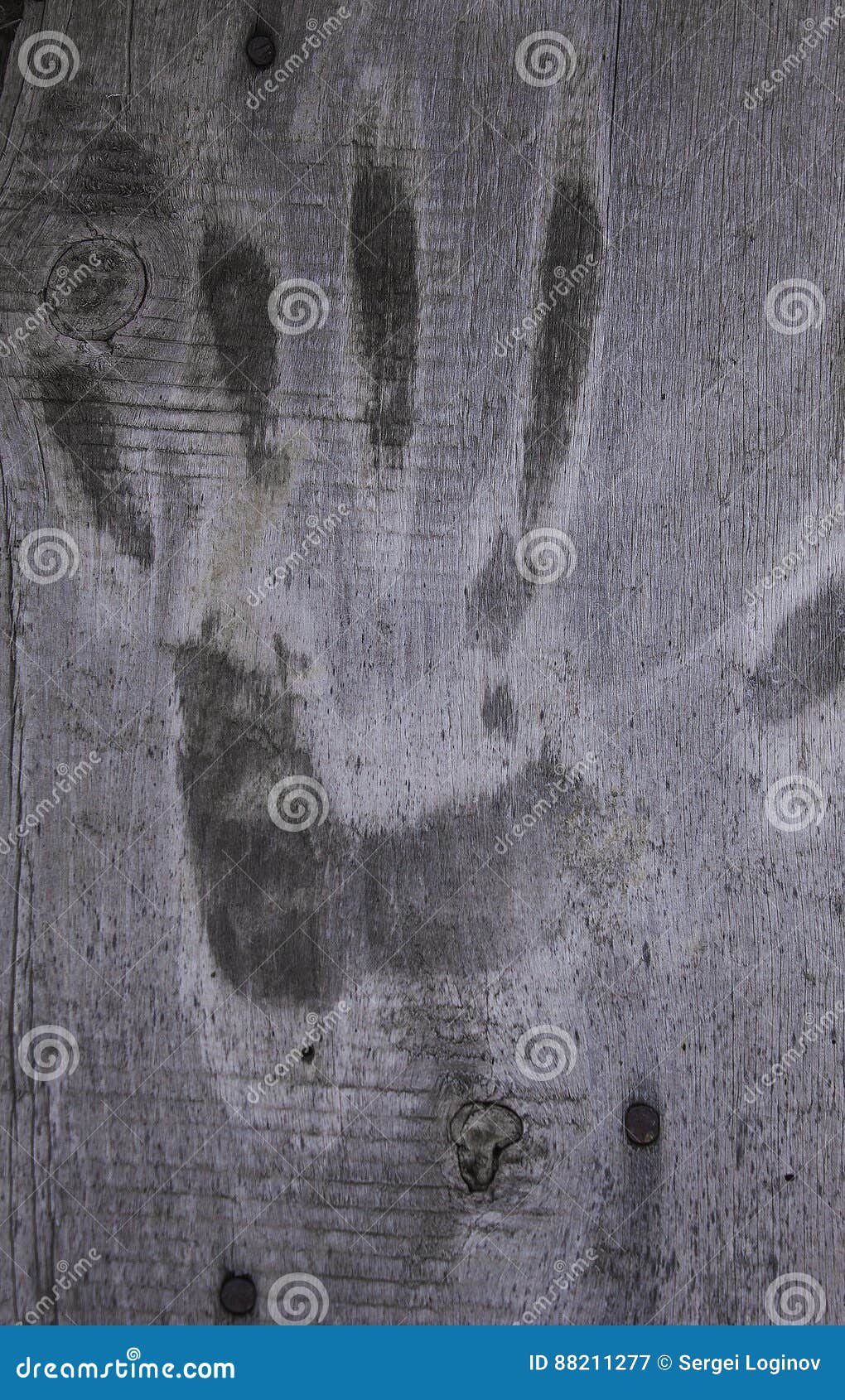 A Handprint As Graffiti Stock Photography | CartoonDealer.com #32203148