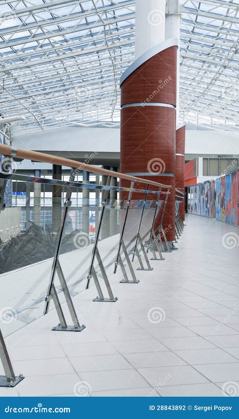 Handrail and column stock photo. Image of building, office - 28843892