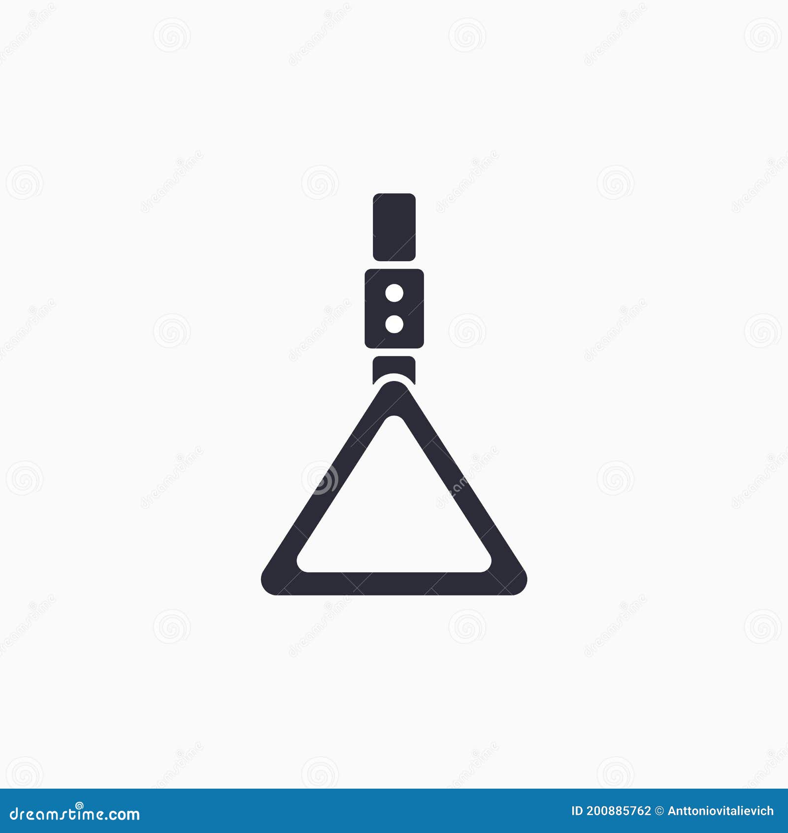 The Handrail Icon. Handrail in Public Transport. Vector Isolated Stock ...