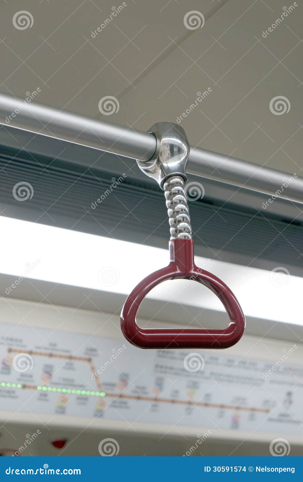 Handrail in the subway stock photo. Image of safety, safe - 30591574