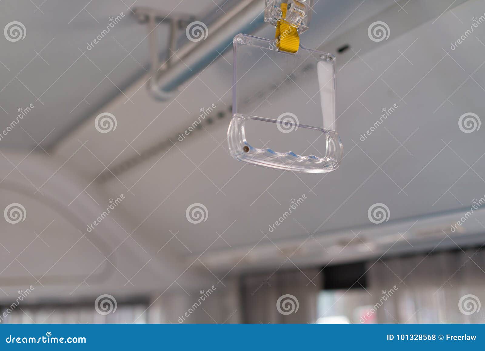 Handrails in Public Vehicle Stock Photo - Image of safety, pole: 101328568