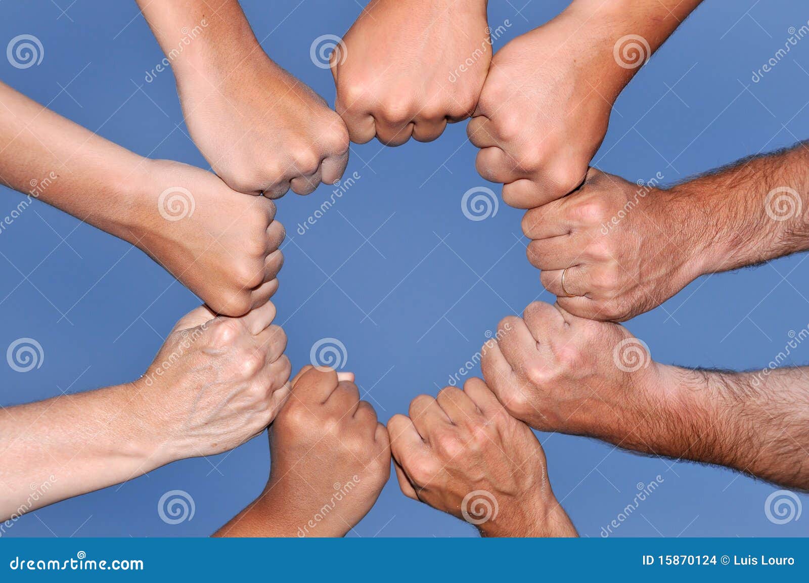 Hands stock photo. Image of equality, strong, support - 15870124