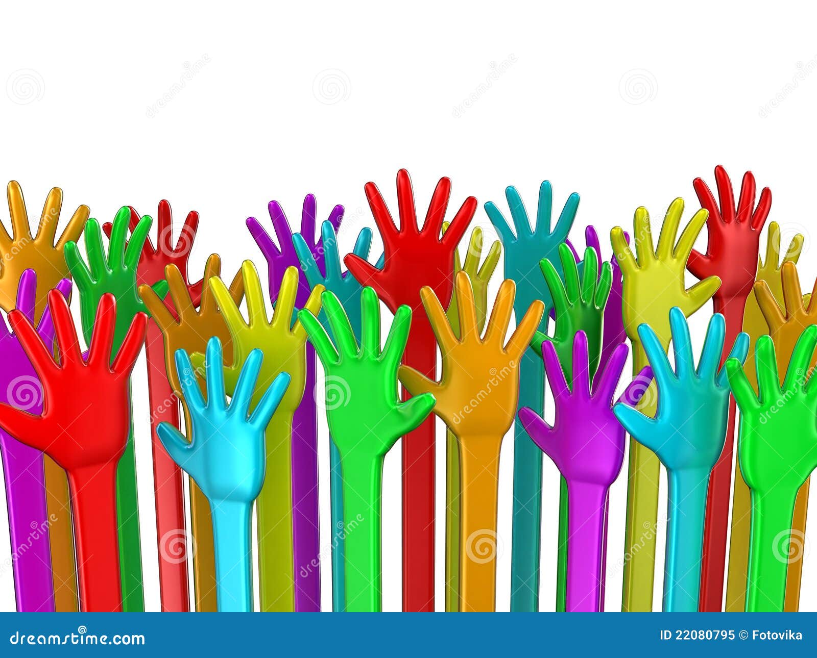 The hands stock illustration. Illustration of teamwork - 22080795