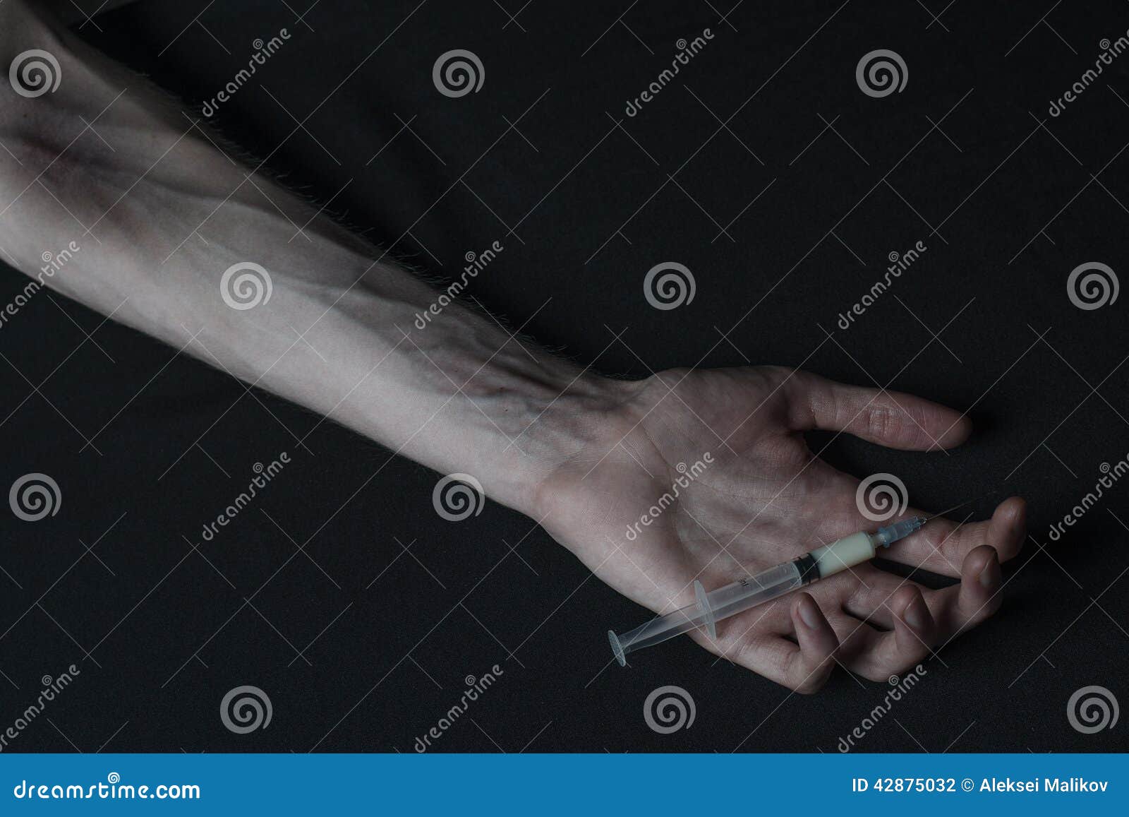 Hands addict syringe drugs stock photo. Image of addiction - 42875032