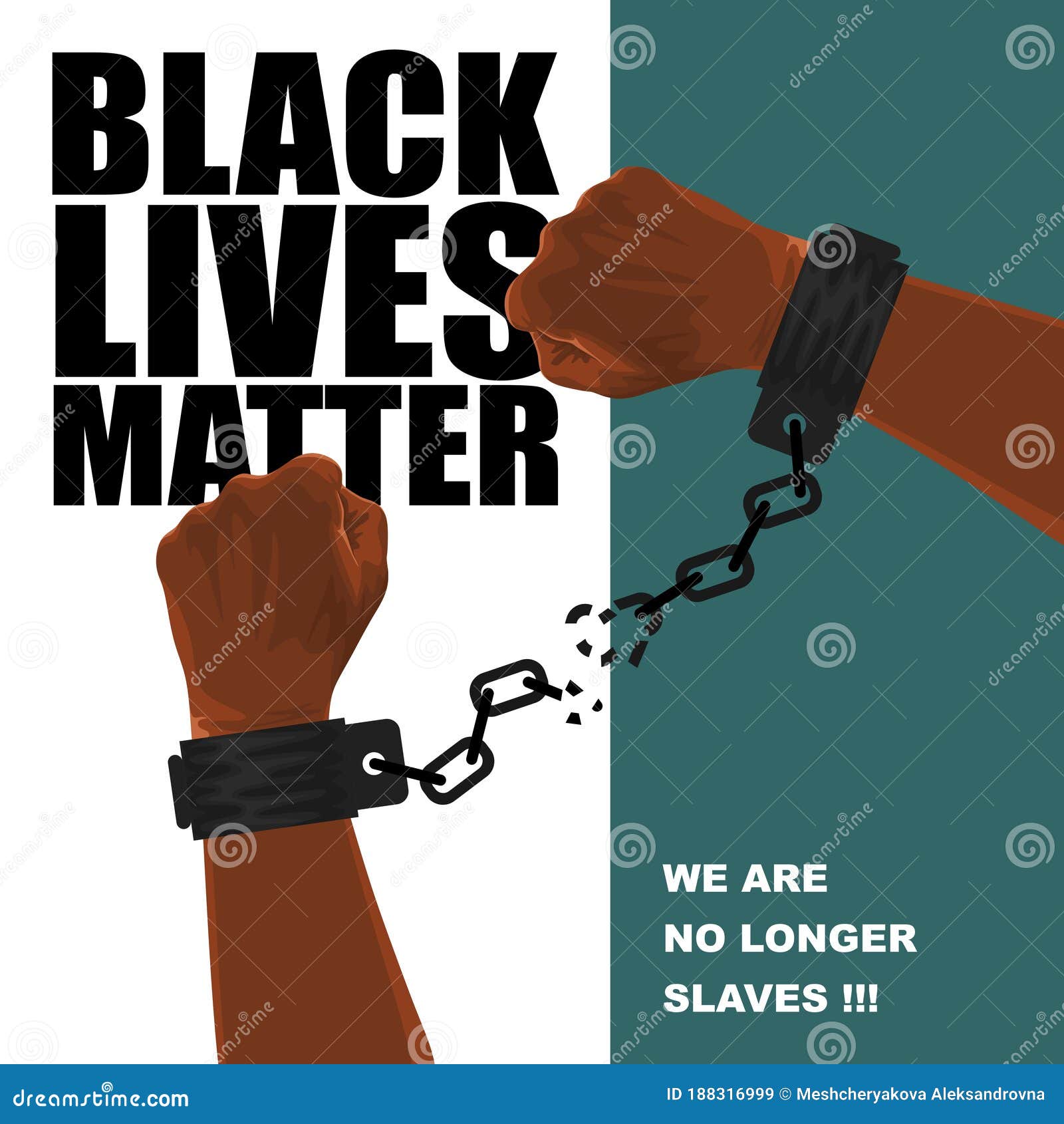 HANDS of an AFRICAN AMERICAN in BROKEN SHACKLES on a WHITE and BLUE ... HANDS of an AFRICAN AMERICAN in BROKEN SHACKLES on a WHITE and BLUE ...