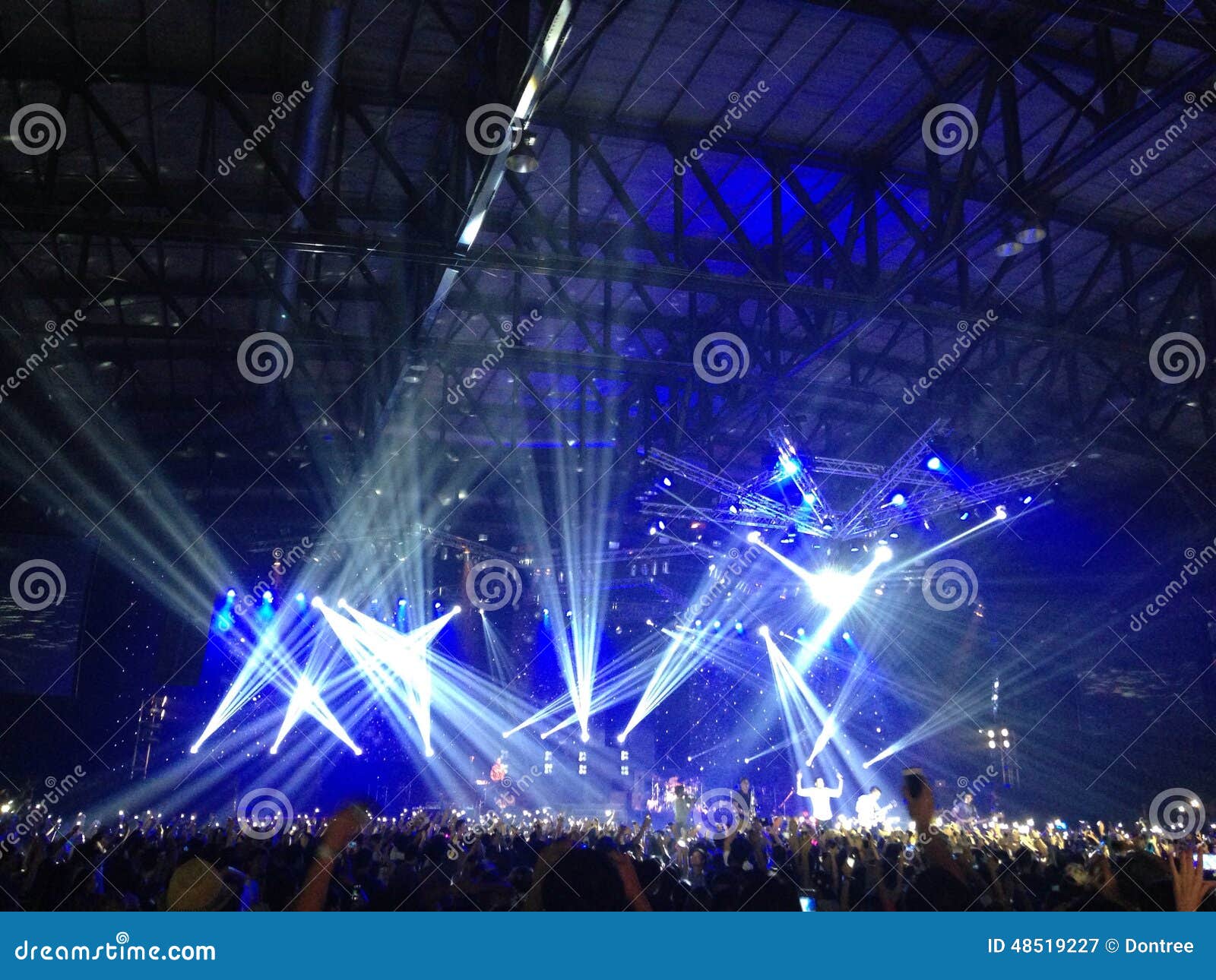 Hands in the Air on the Concert Editorial Photography - Image of night ...