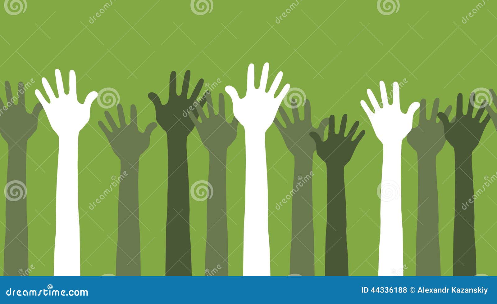Hands in the air seamless stock vector. Illustration of backgrounds ...