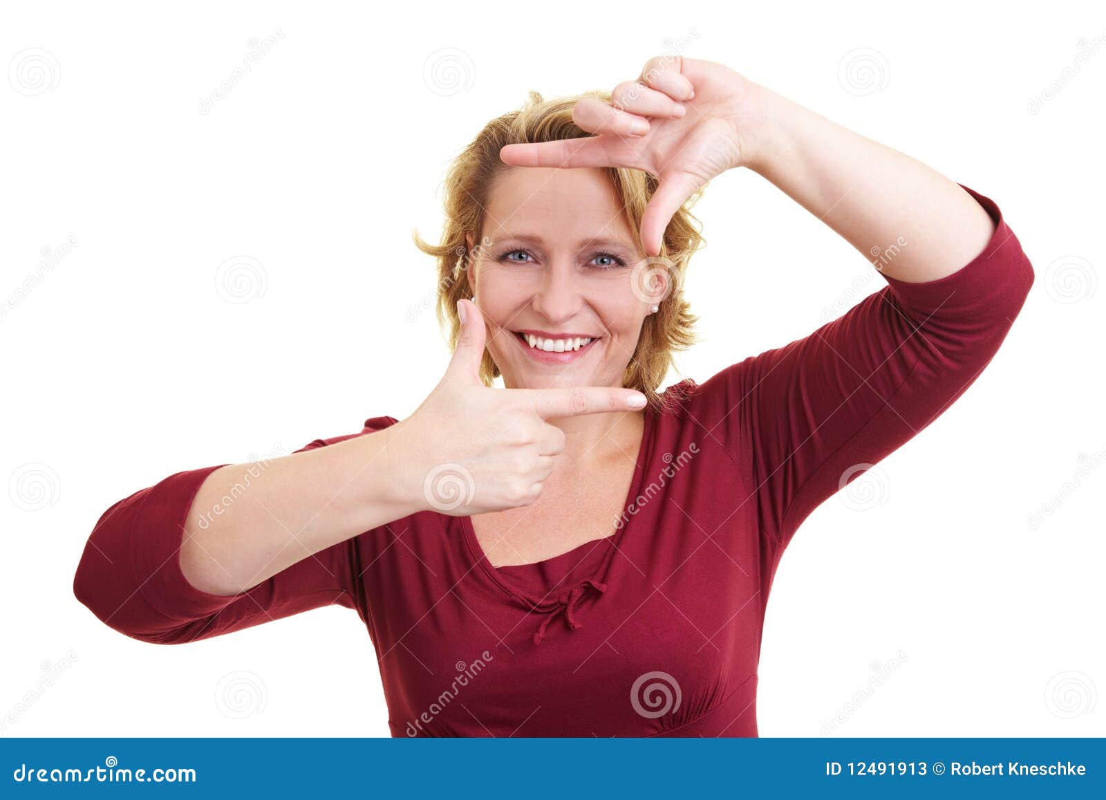 Hands as frame stock image. Image of people, front, finger - 12491913