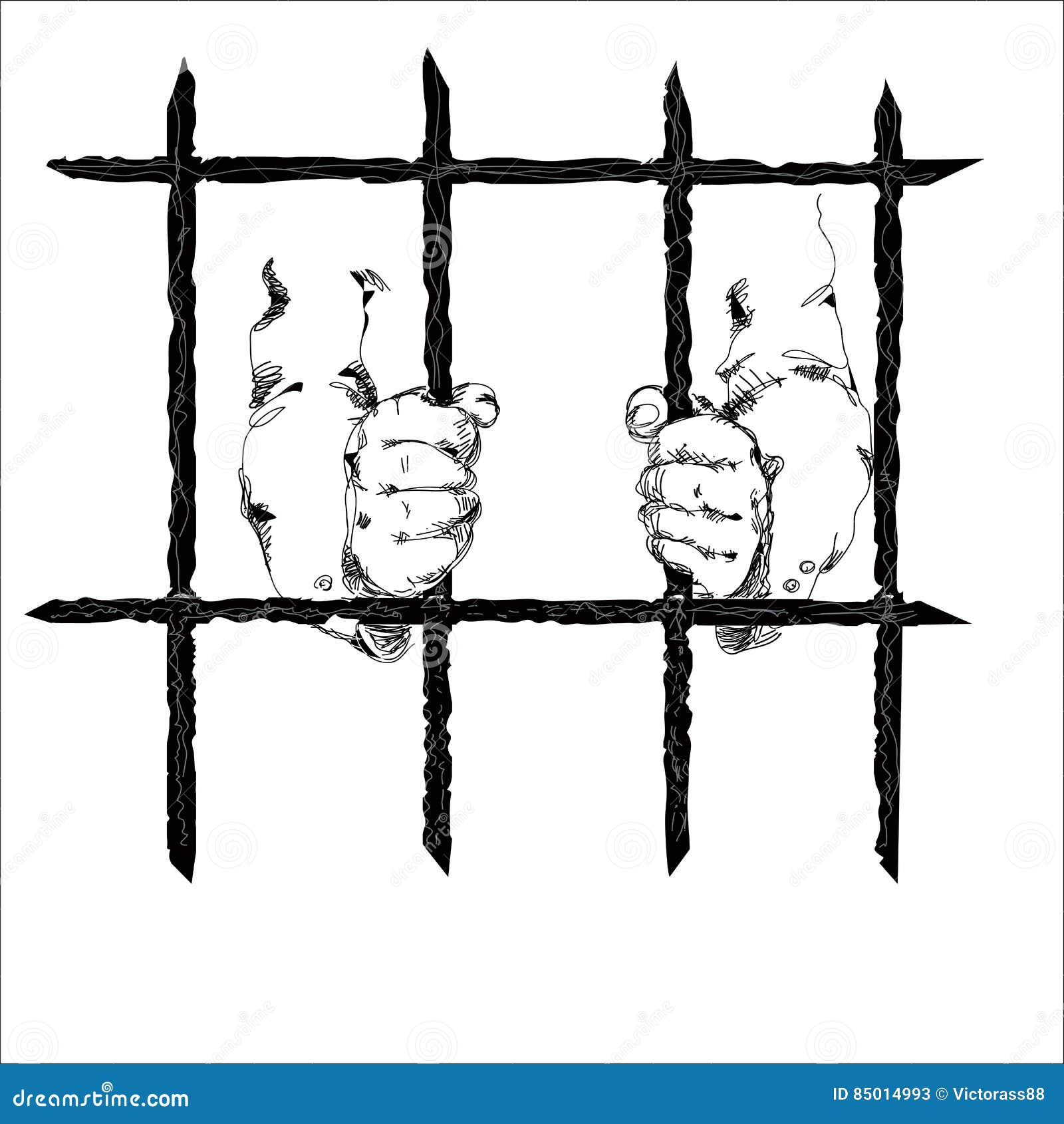 Prison Cell Bars Drawing