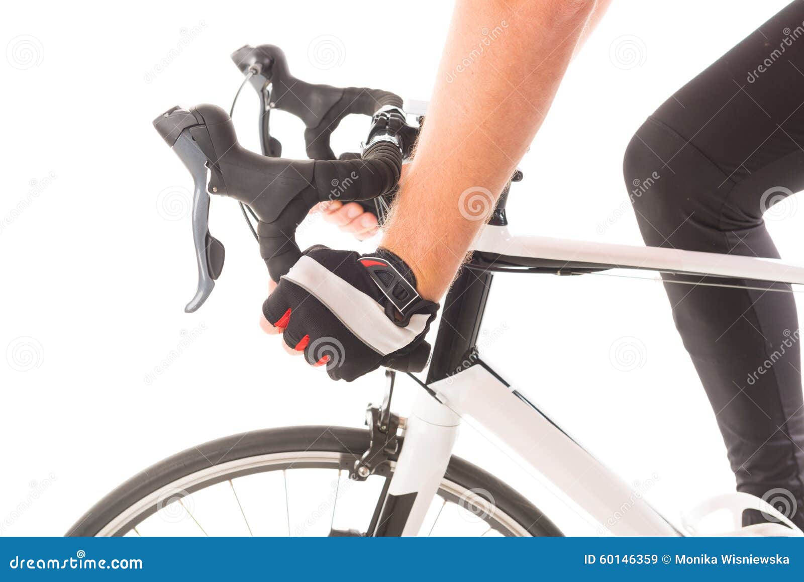Hands on Bicycle S Handlebars Stock Image - Image of gearshift, closeup ...
