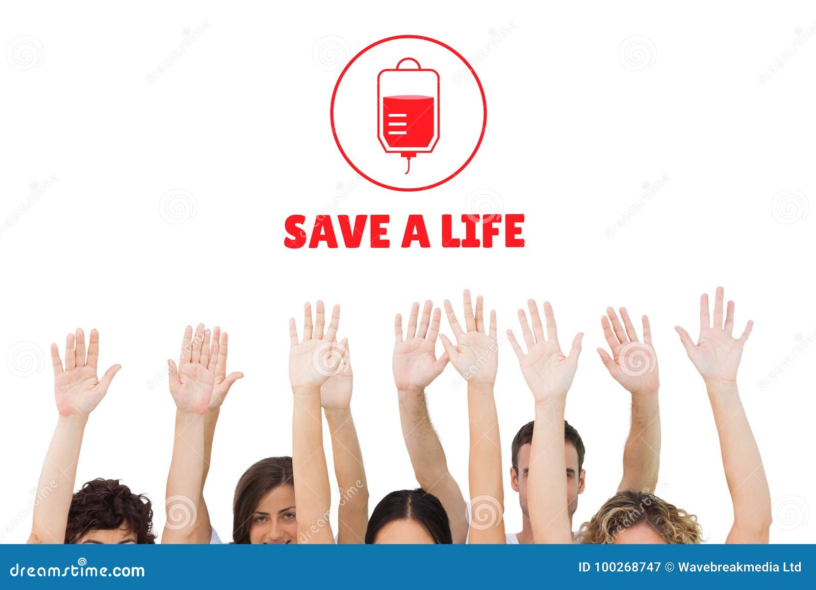 Hands and Blood Donation Concept Stock Image - Image of science, people ...