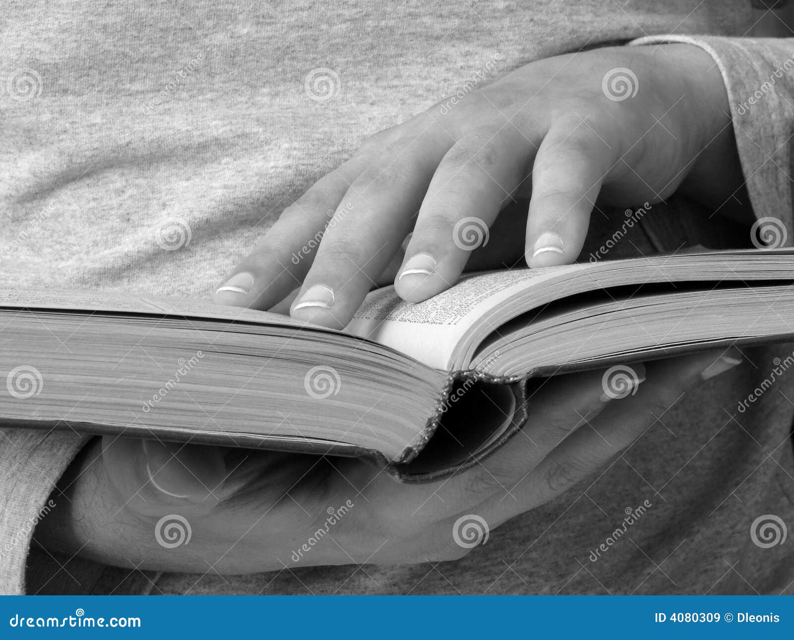Hands with book stock image. Image of studying, concept - 4080309