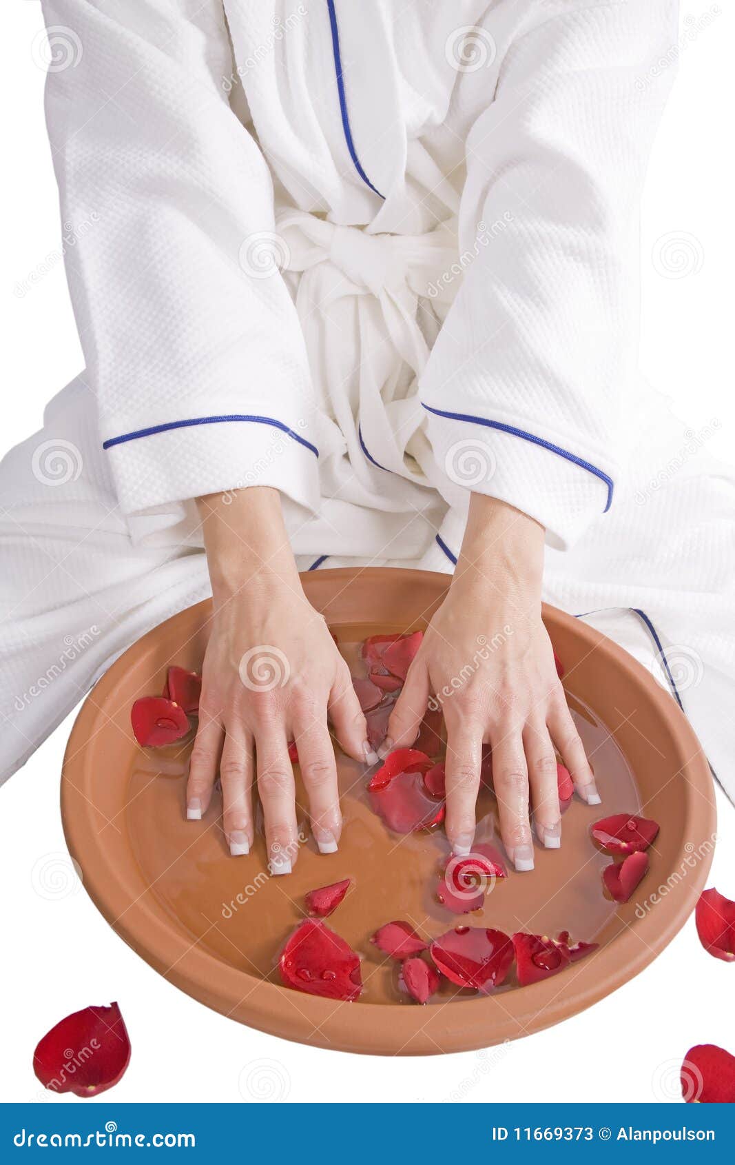 Hands in bowl stock image. Image of hygiene, female, care - 11669373