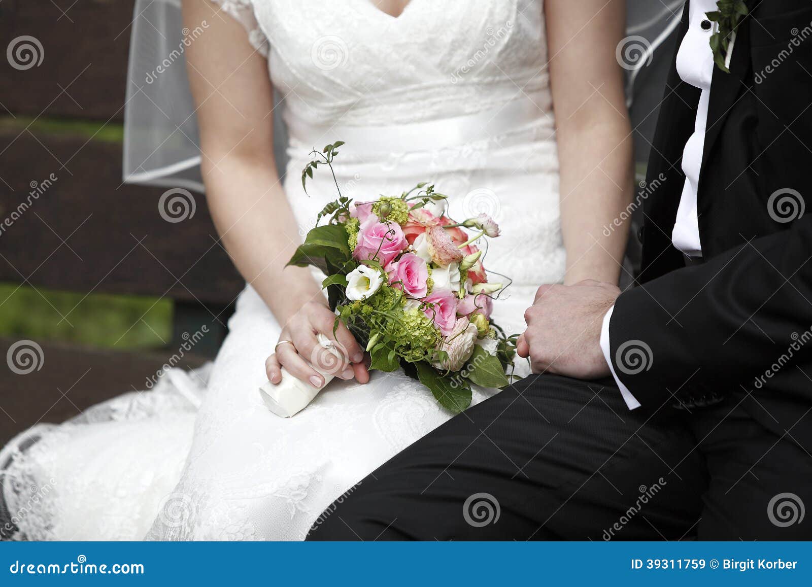Hands of a bride and groom stock image. Image of groomsman - 39311759