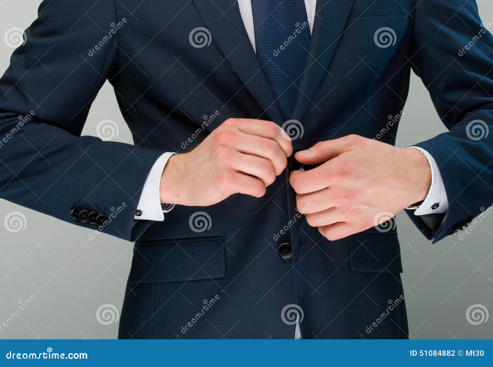 Hands & buttons stock photo. Image of clothing, business - 51084882