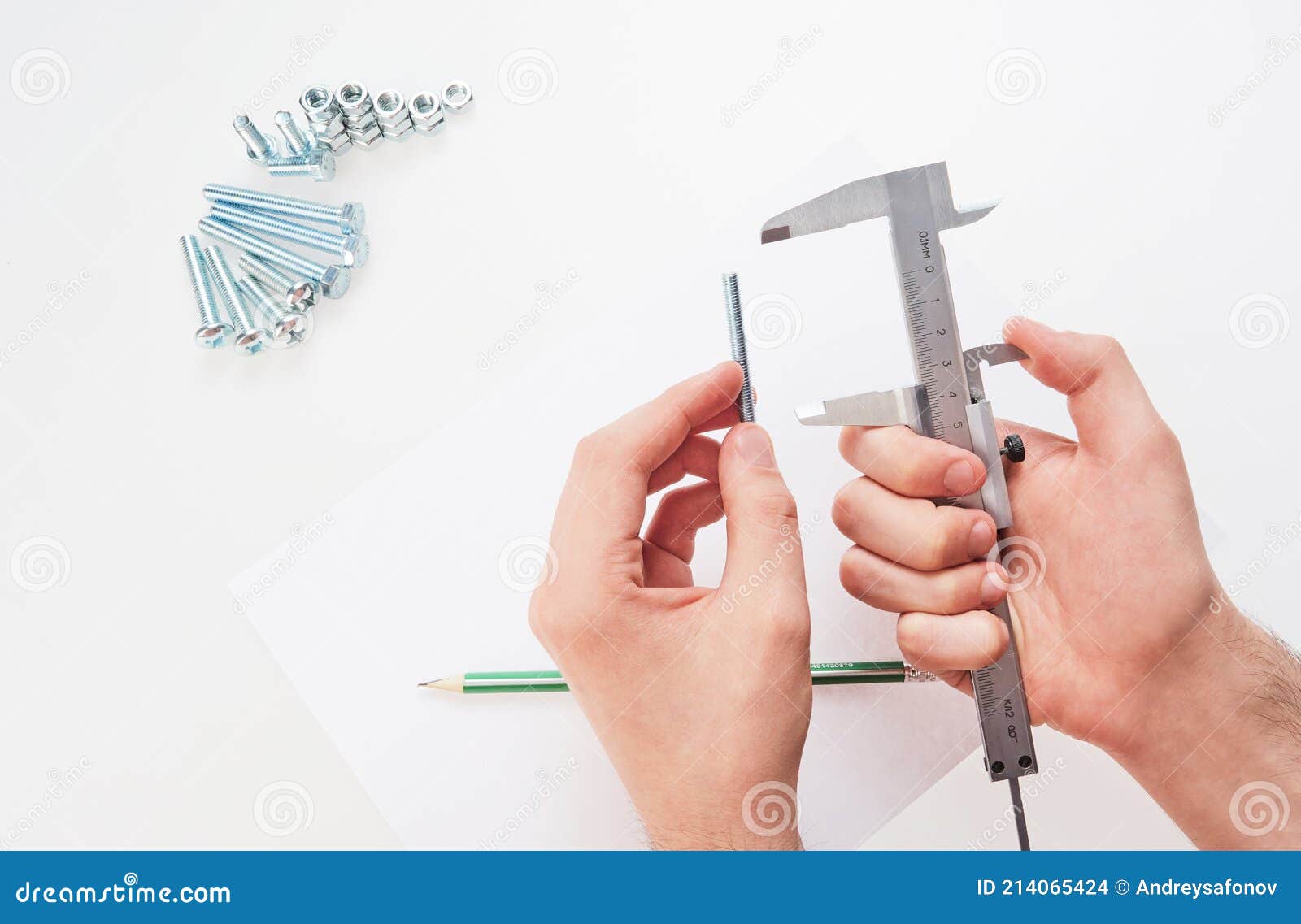 Bolts & Ruler Royalty-Free Stock Photo | CartoonDealer.com #24881829