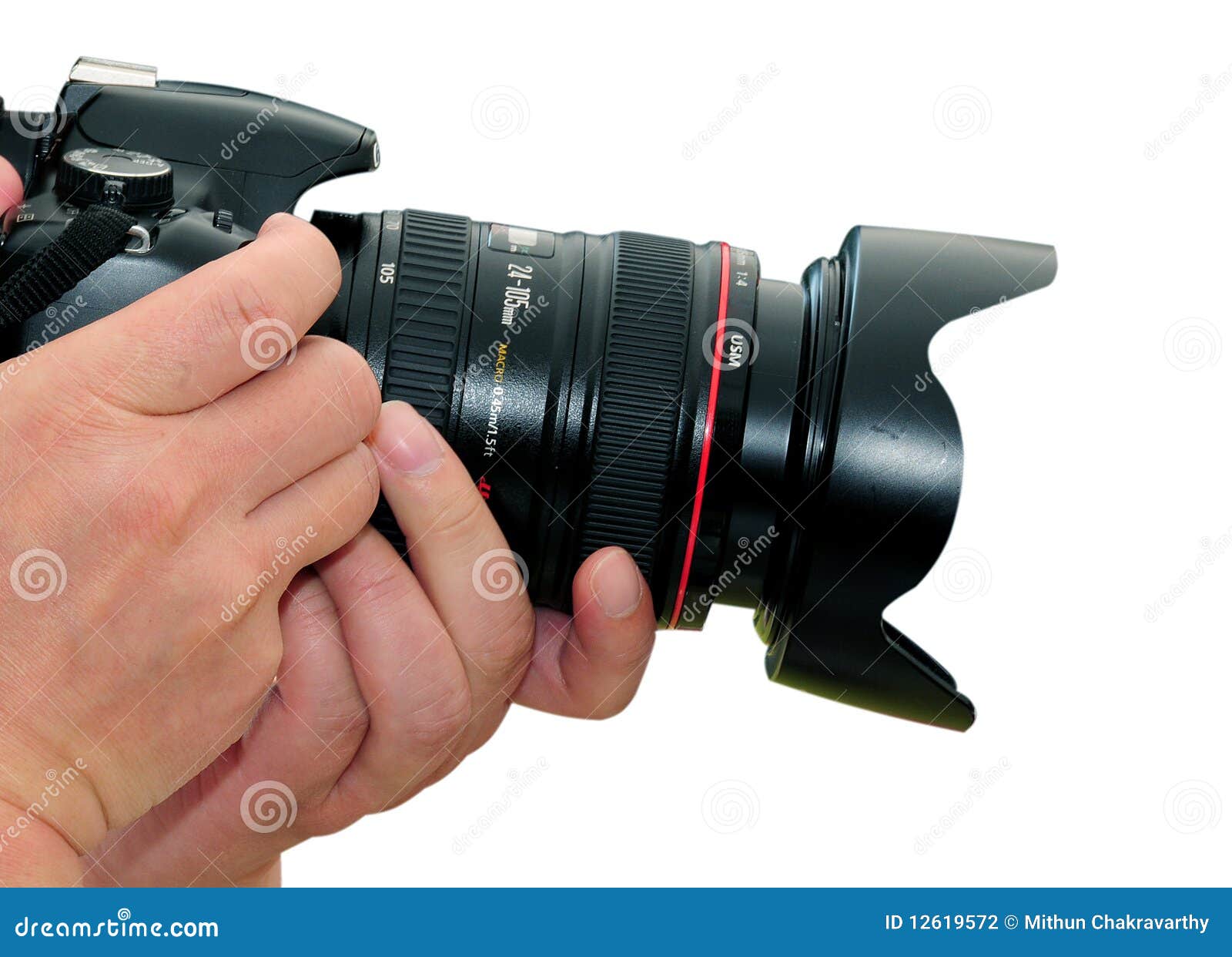 Hands with camera stock photo. Image of male, shot, caucasian - 12619572