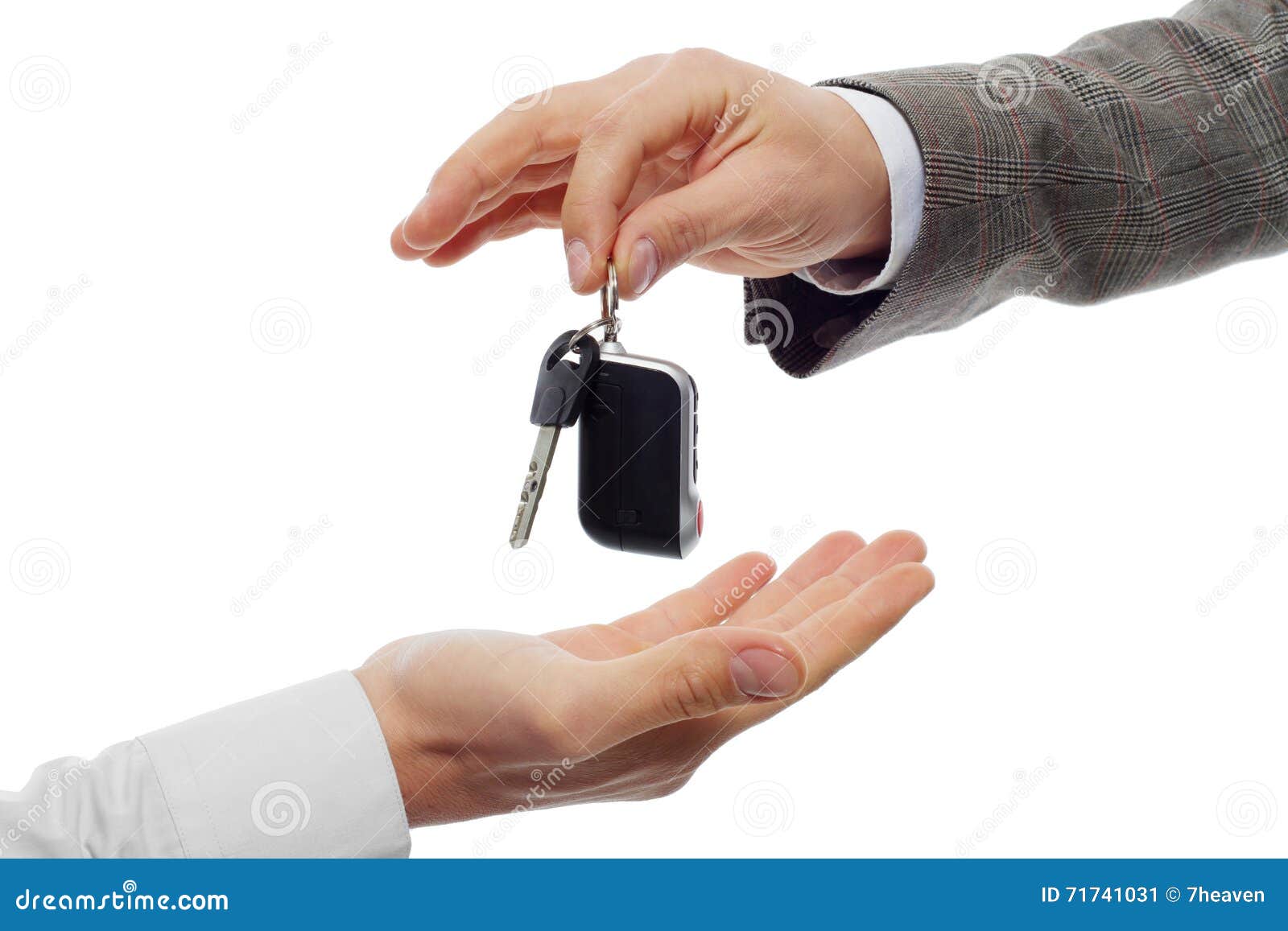 Car Keys Handover