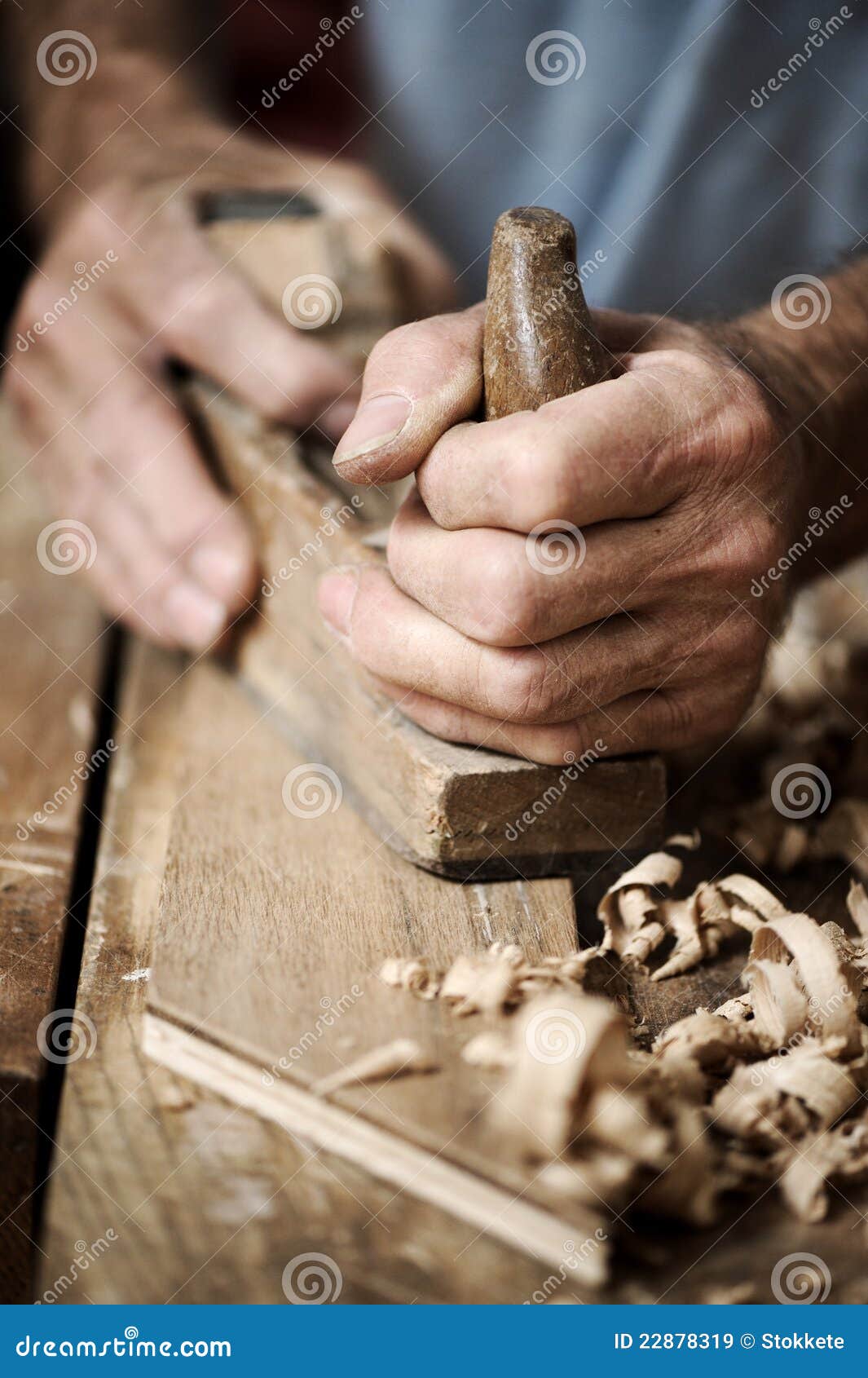 Hands of a Carpenter, Close Up Stock Image - Image of work, passion ...