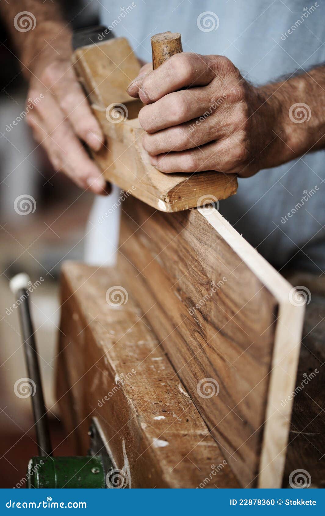 Hands of a Carpenter, Close Up Stock Photo - Image of manual ...