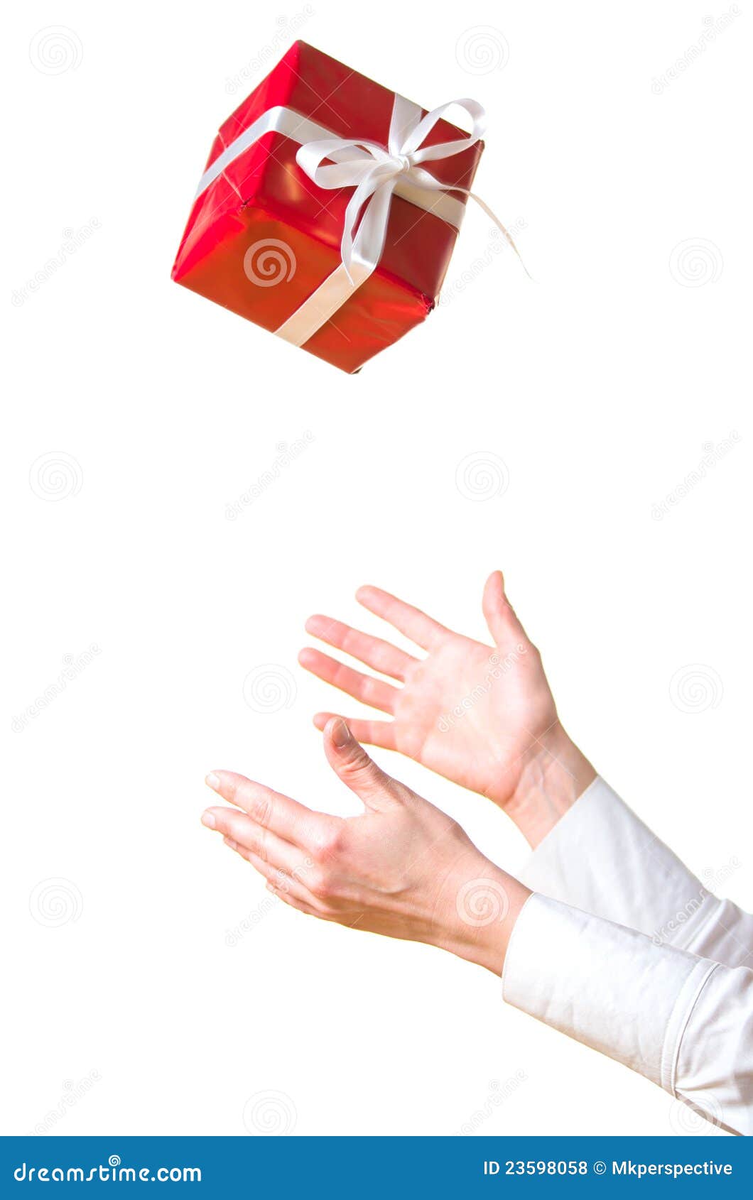 Hands catching the gift stock photo. Image of give, giving - 23598058