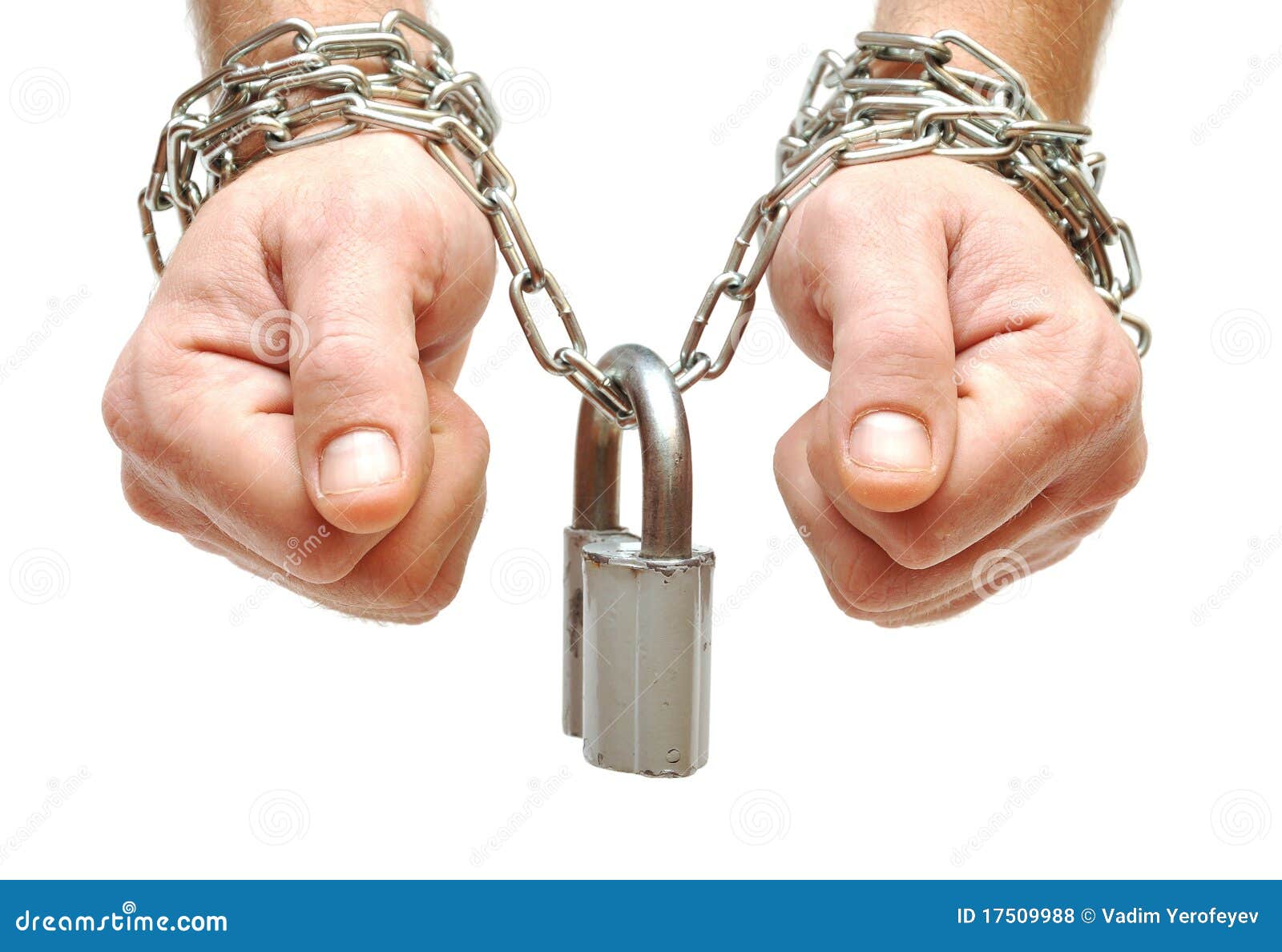 Hands Chained Together Royalty-Free Stock Photography | CartoonDealer ...