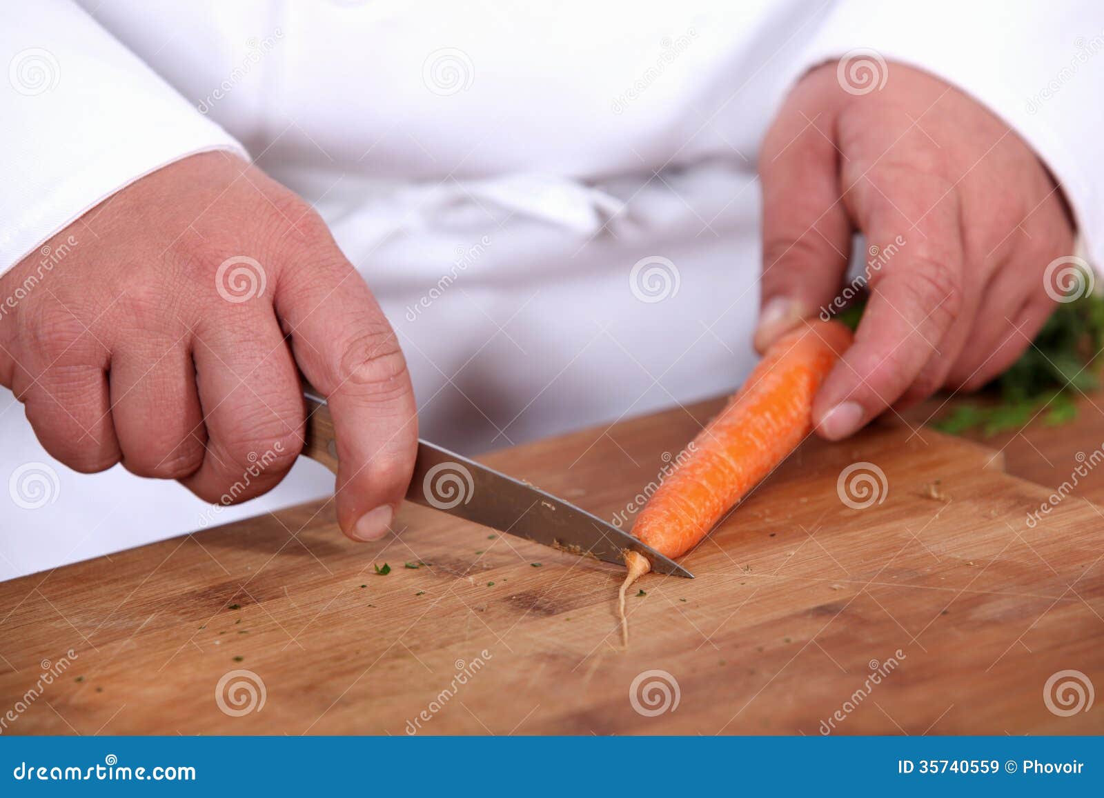 Hands of chef cooking stock image. Image of salad, hungry - 35740559