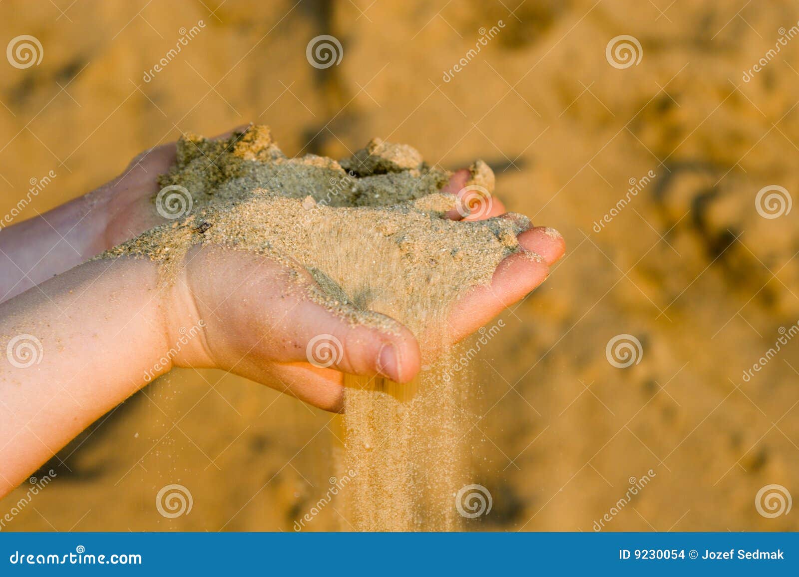 Hands of Child with the Sand Stock Photo - Image of sand, yound: 9230054