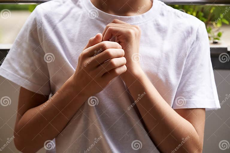 Little Boy Practicing EFT - Emotional Freedom Technique - Tapping on ...