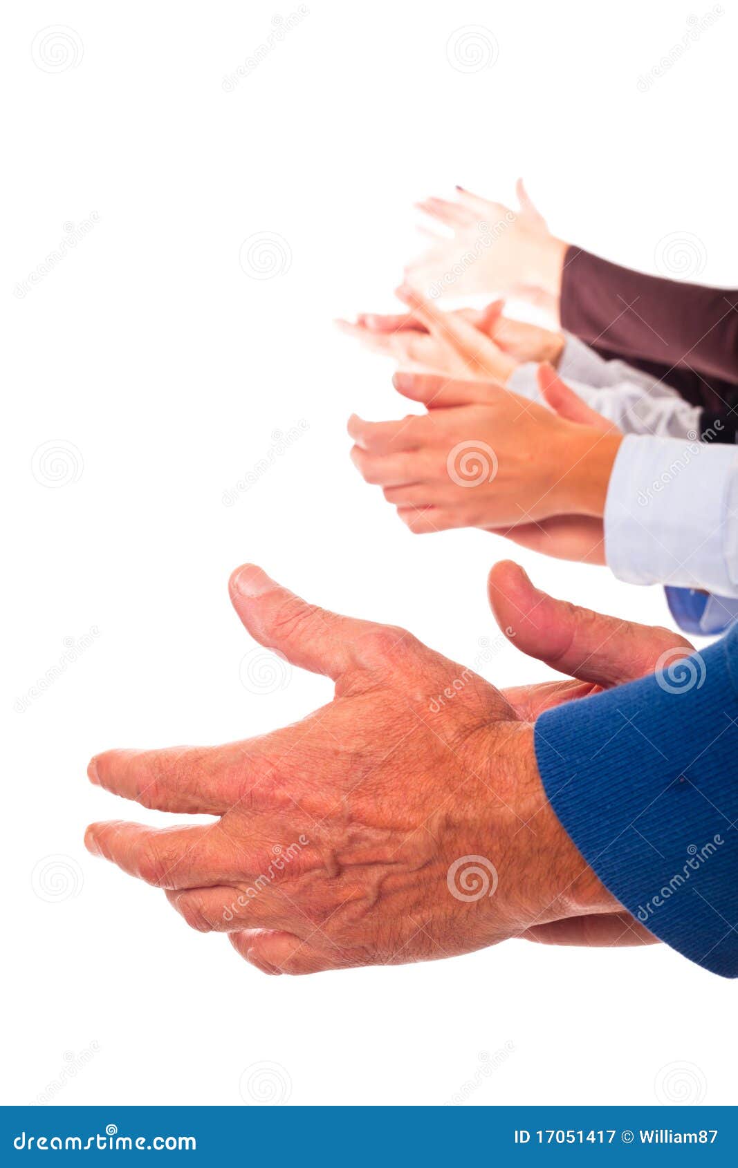 Hands Clapping stock image. Image of horizontal, awards - 17051417