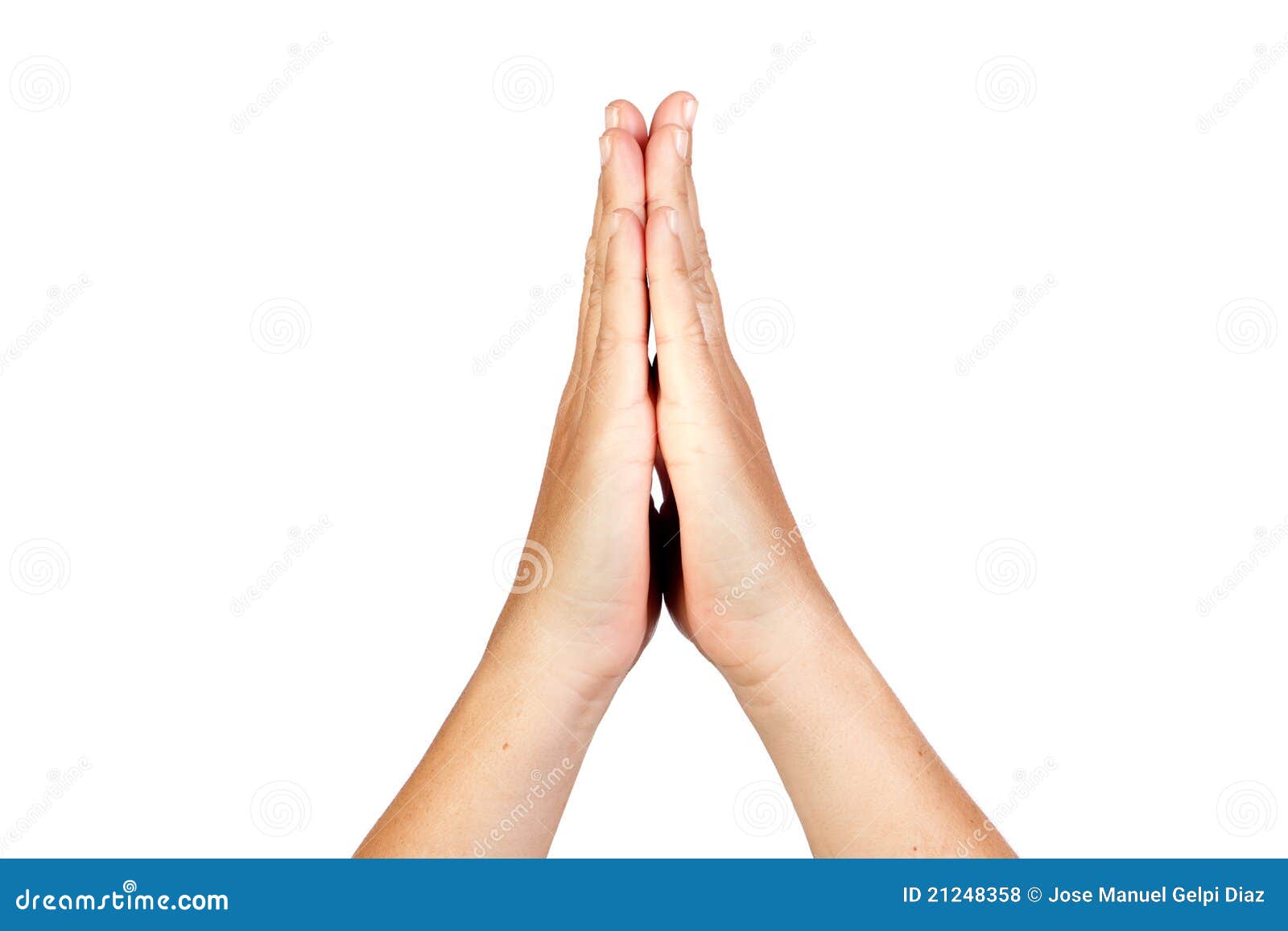 Hands clasped in prayer stock photo. Image of open, ideas - 21248358