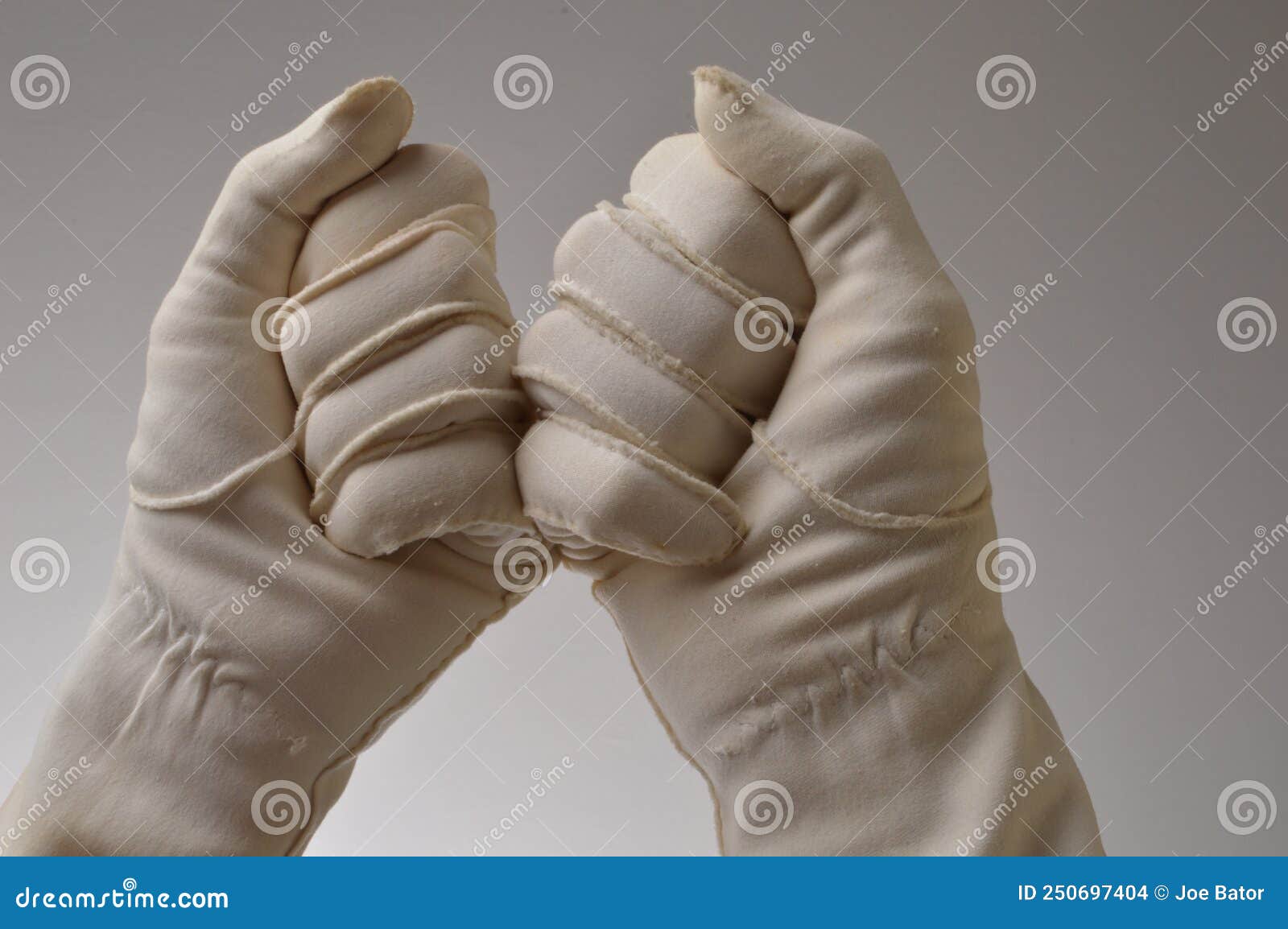 The Confrontation of Clenched Fists Stock Photo - Image of white ...