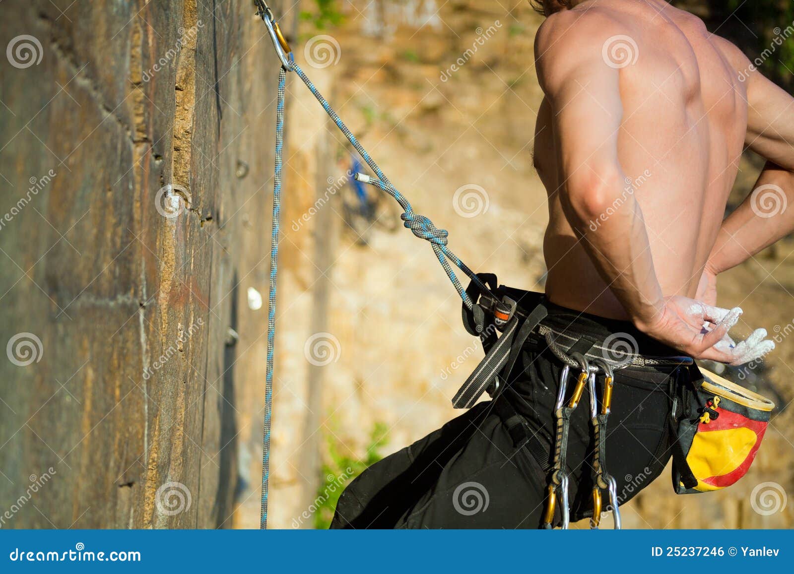 Hands of the climber stock photo. Image of fitness, healthy - 25237246