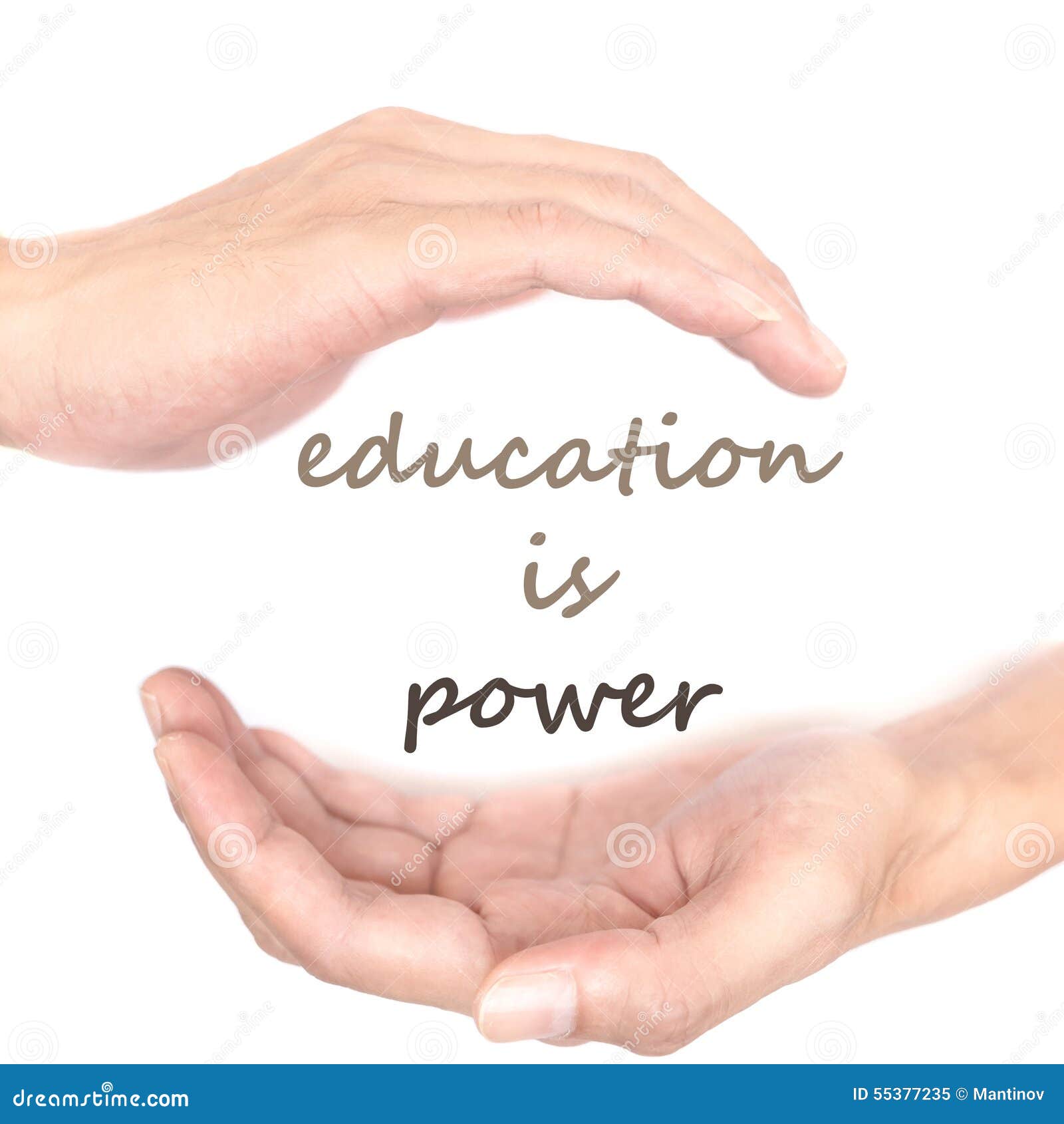 Hands Concept for Education is Power Stock Image - Image of healing ...