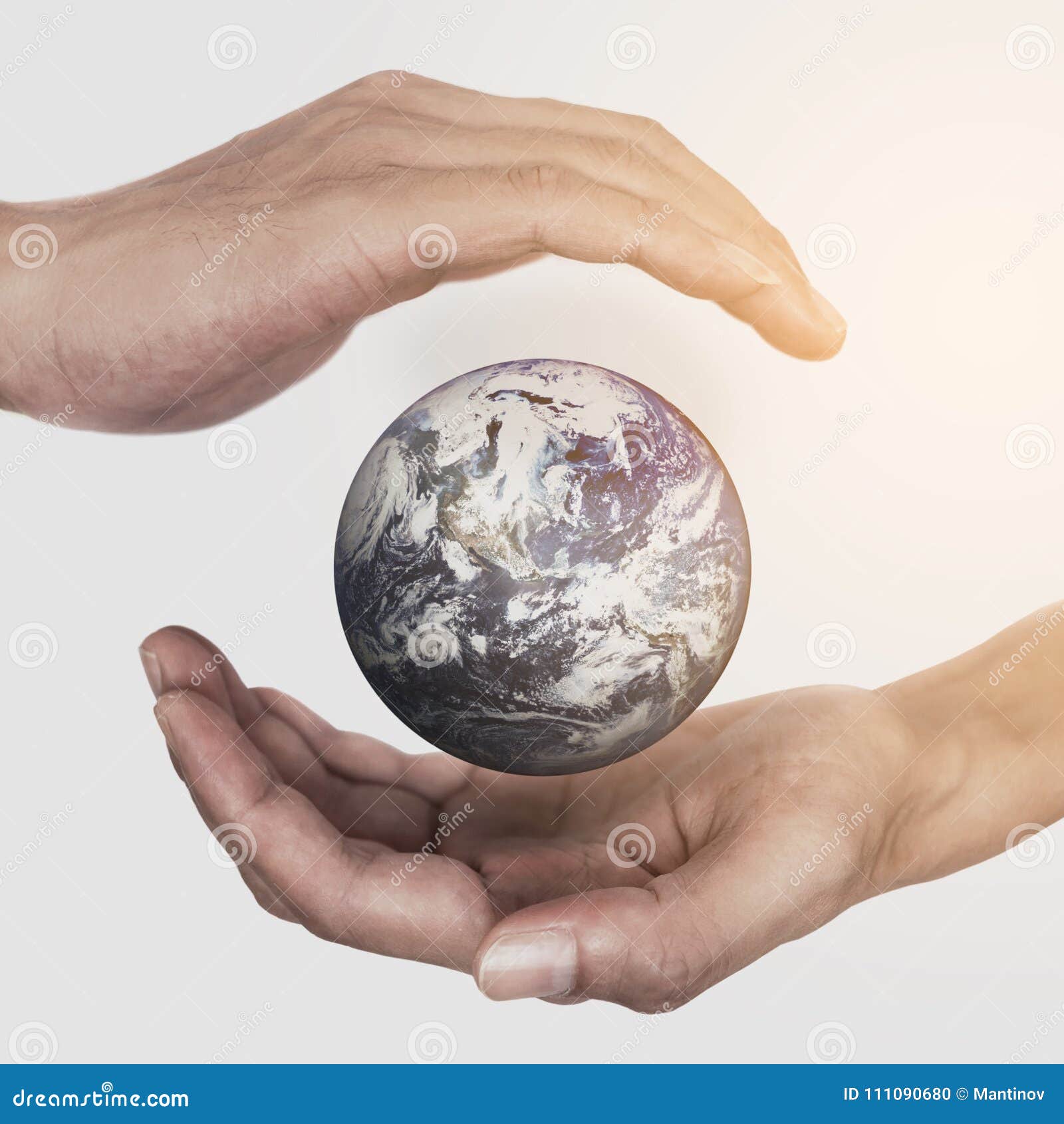 Hands Concept for Saving Environment Stock Photo - Image of protect ...
