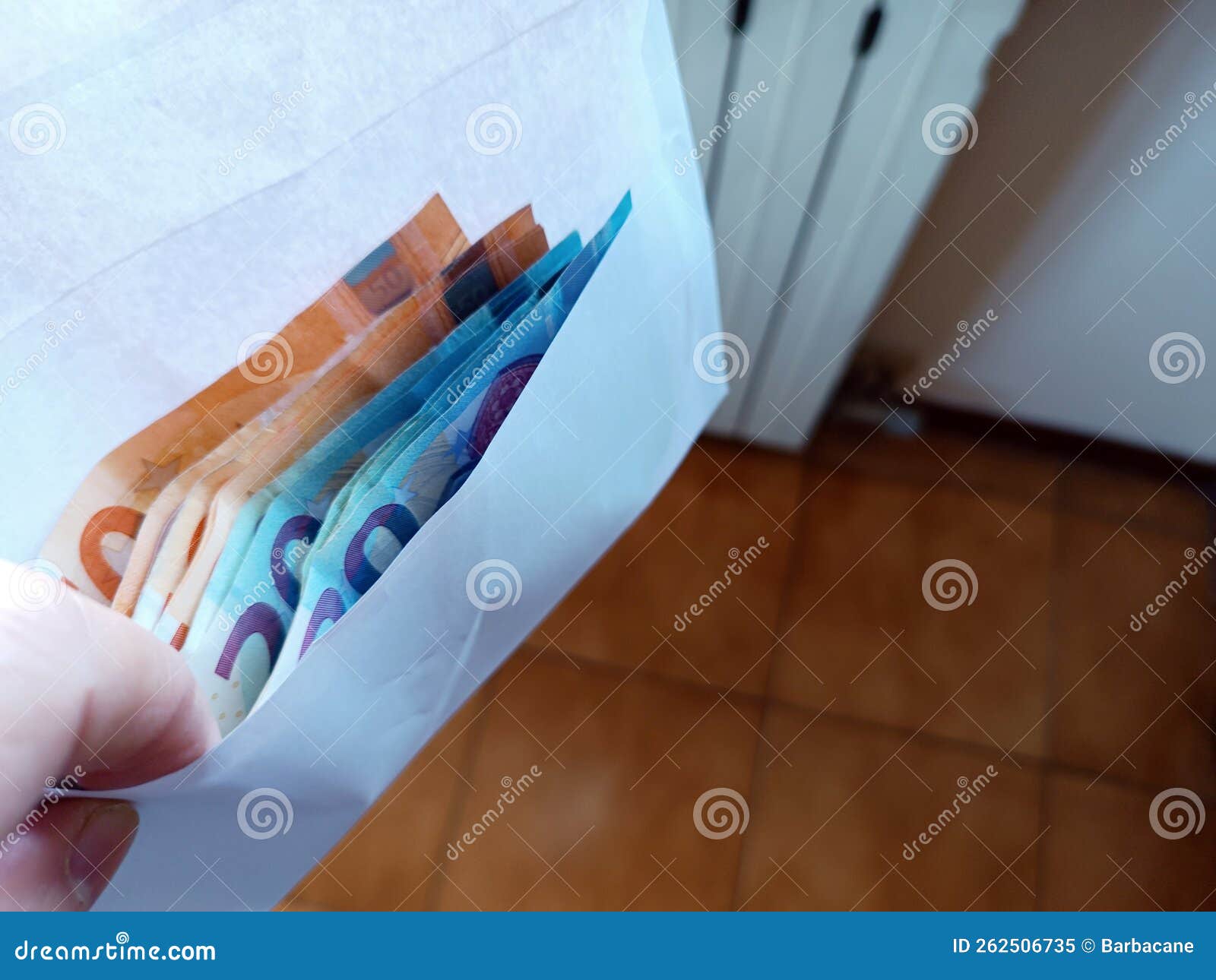Hands Counting Stack of Money Stock Image - Image of differential ...