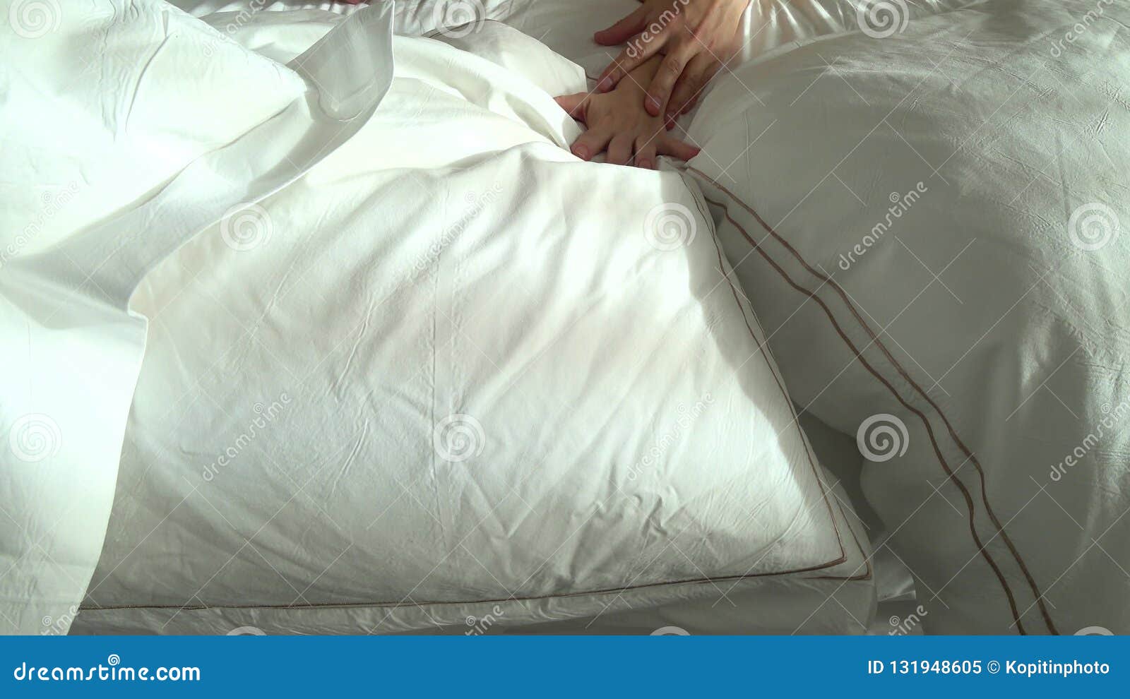 Hands Of Couple Making Love Man And Woman Having Sex Stock Image