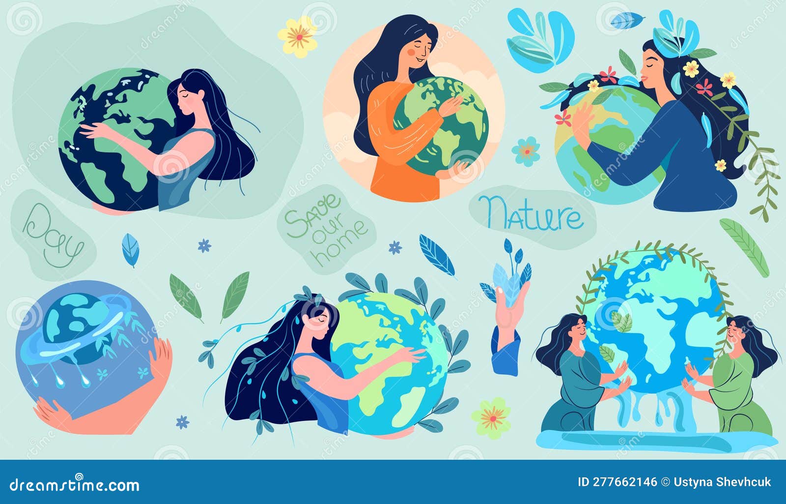 Hands Cradling the Globe, Expressing a Profound Respect and Care for ...